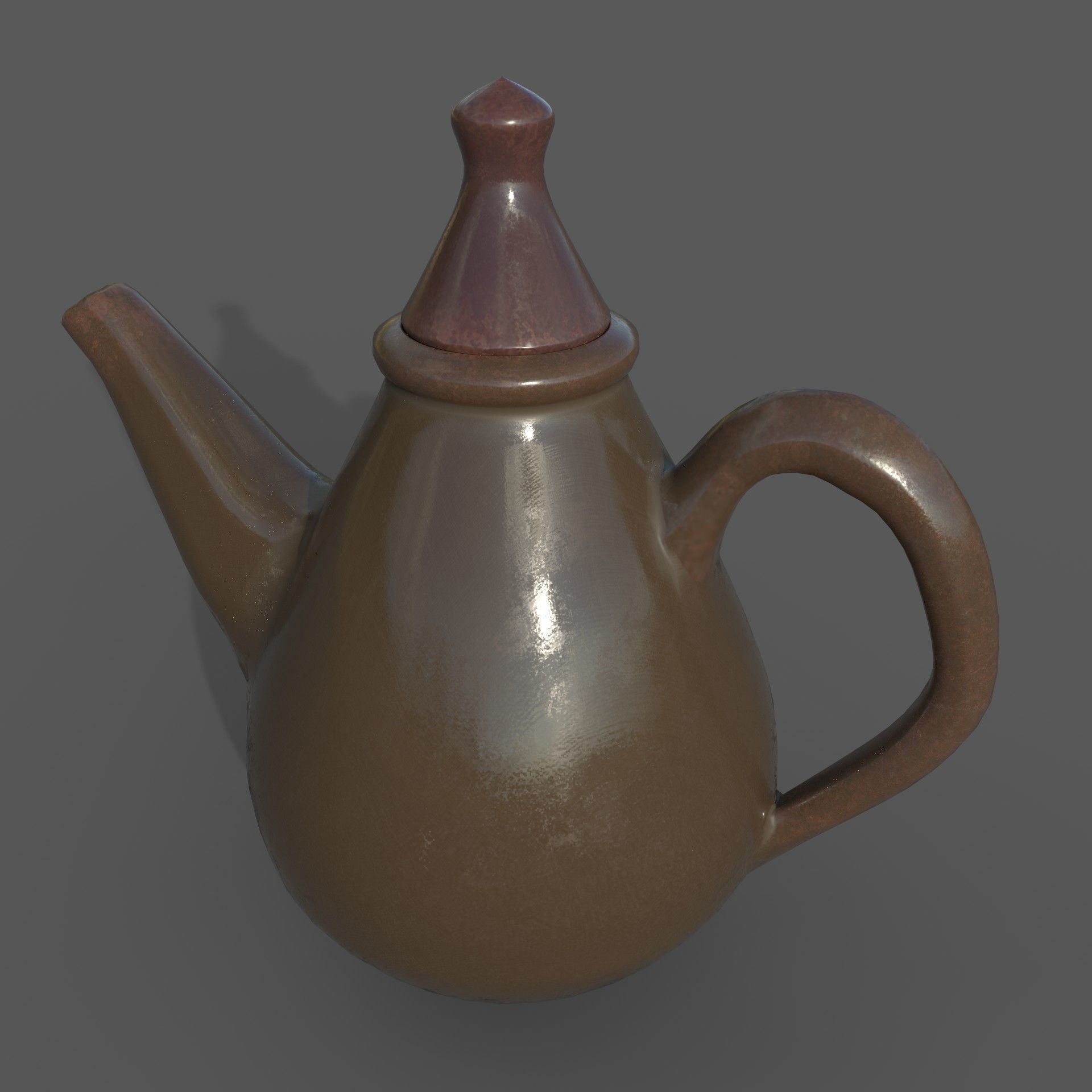 3D model Vintage Teapot VR / AR / low-poly | CGTrader