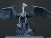 Young White Dragon 3D model 3D printable | CGTrader