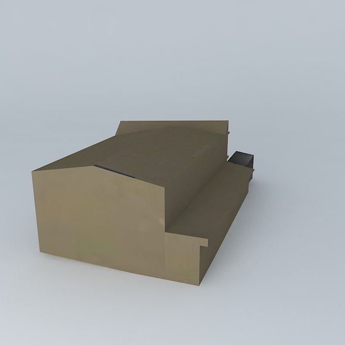 Factory cardboard box free 3D model | CGTrader