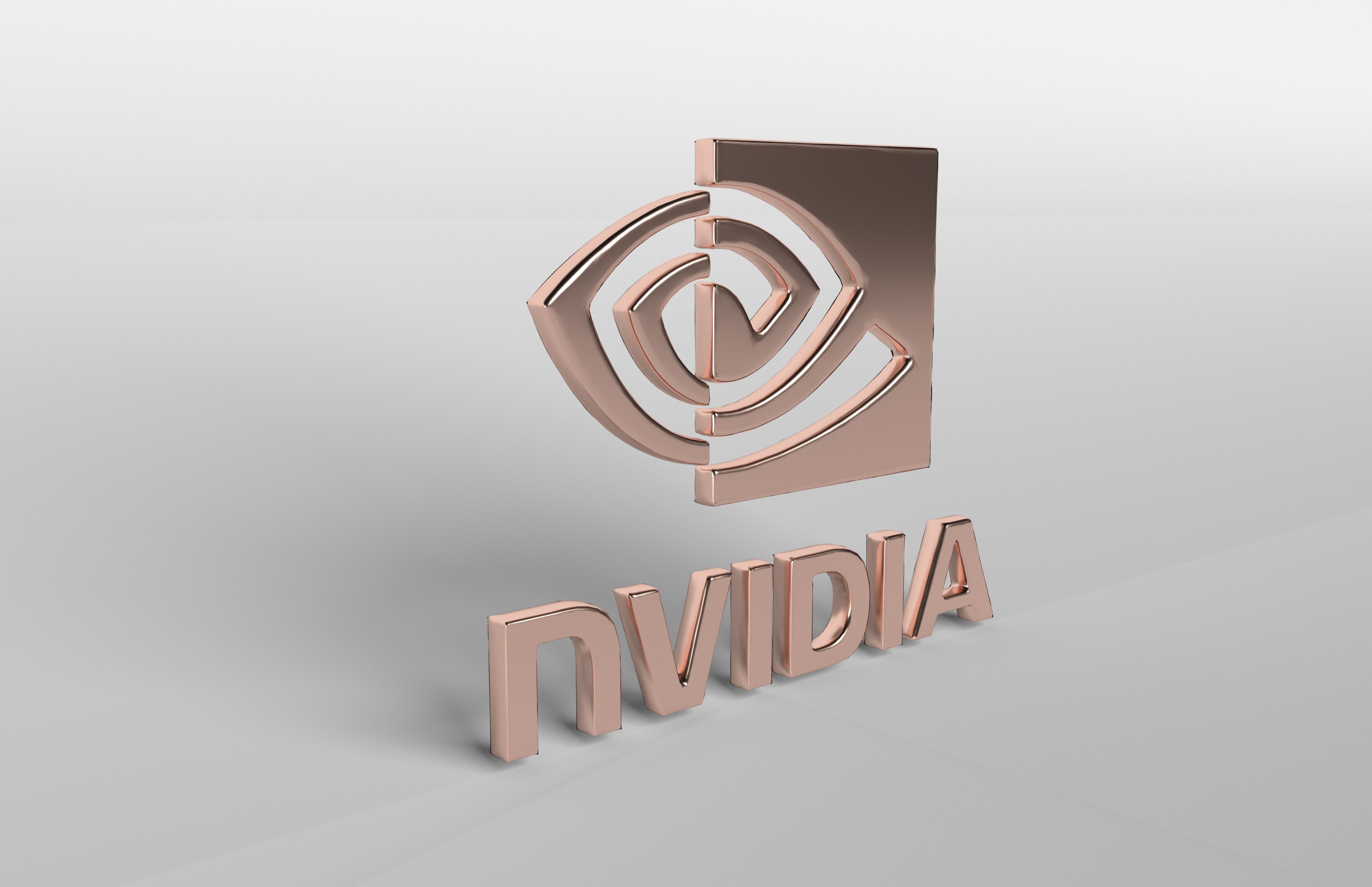 Nvidia Logo v1 004 free VR / AR / low-poly 3D model | CGTrader