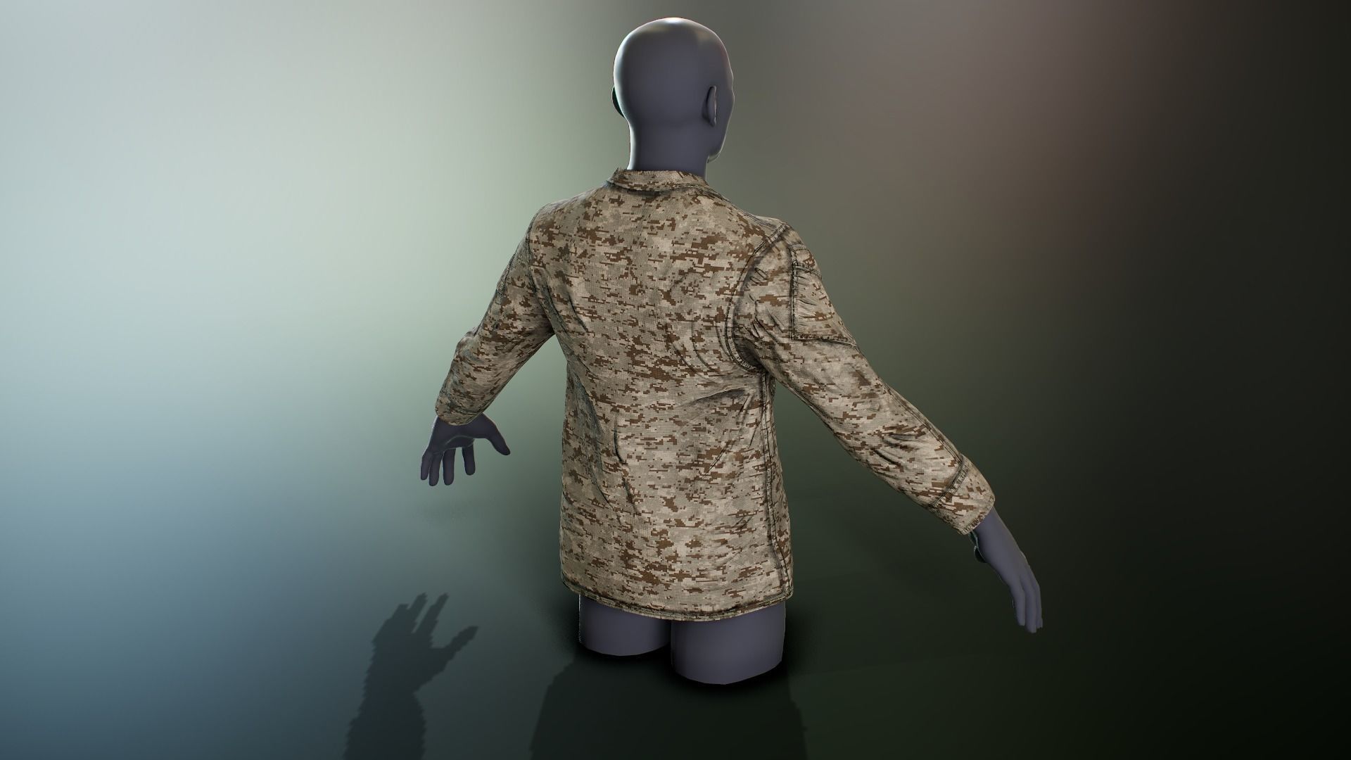 3D model USMC Blouse VR / AR / low-poly | CGTrader