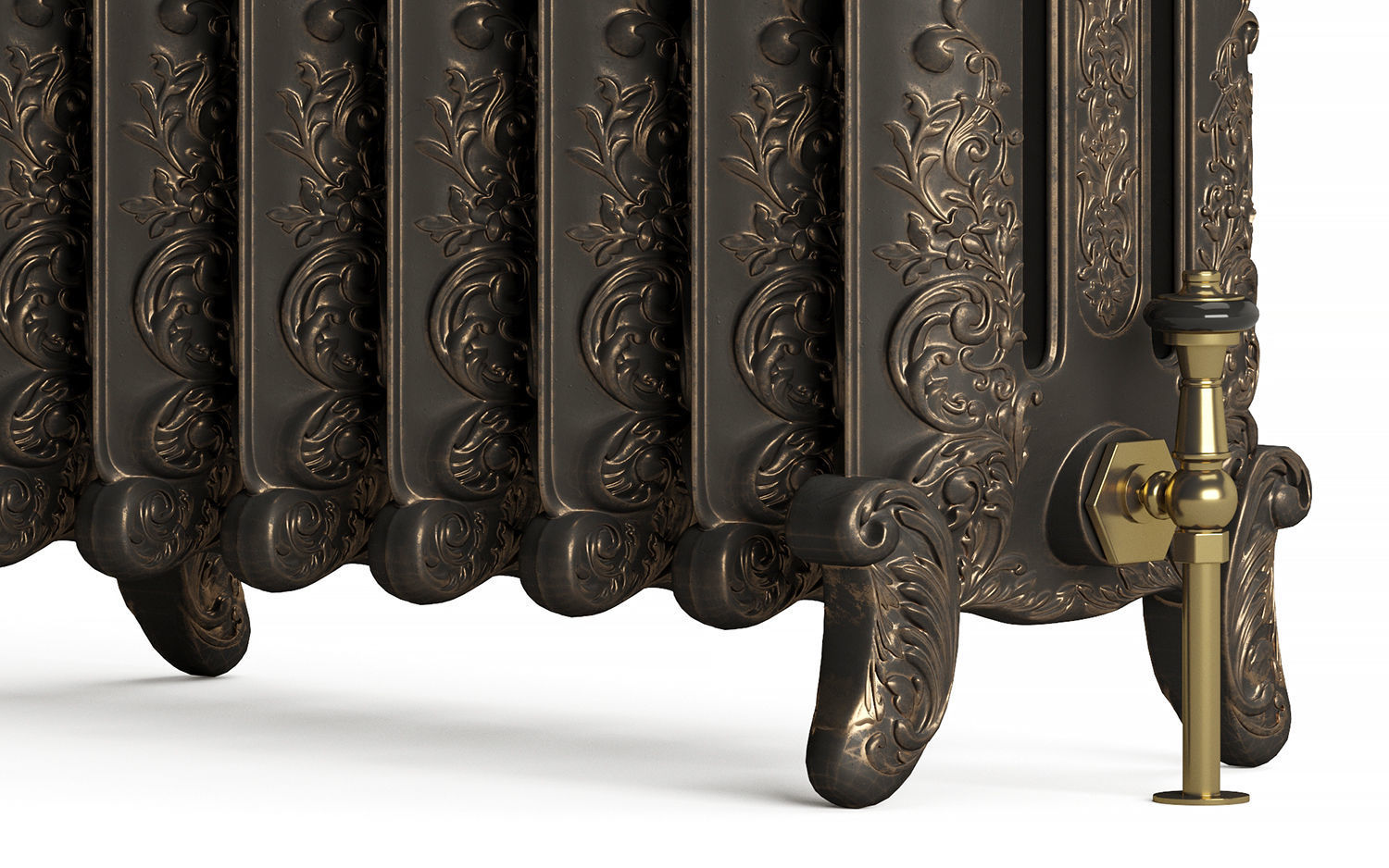 Cast Iron Radiator 3D model | CGTrader