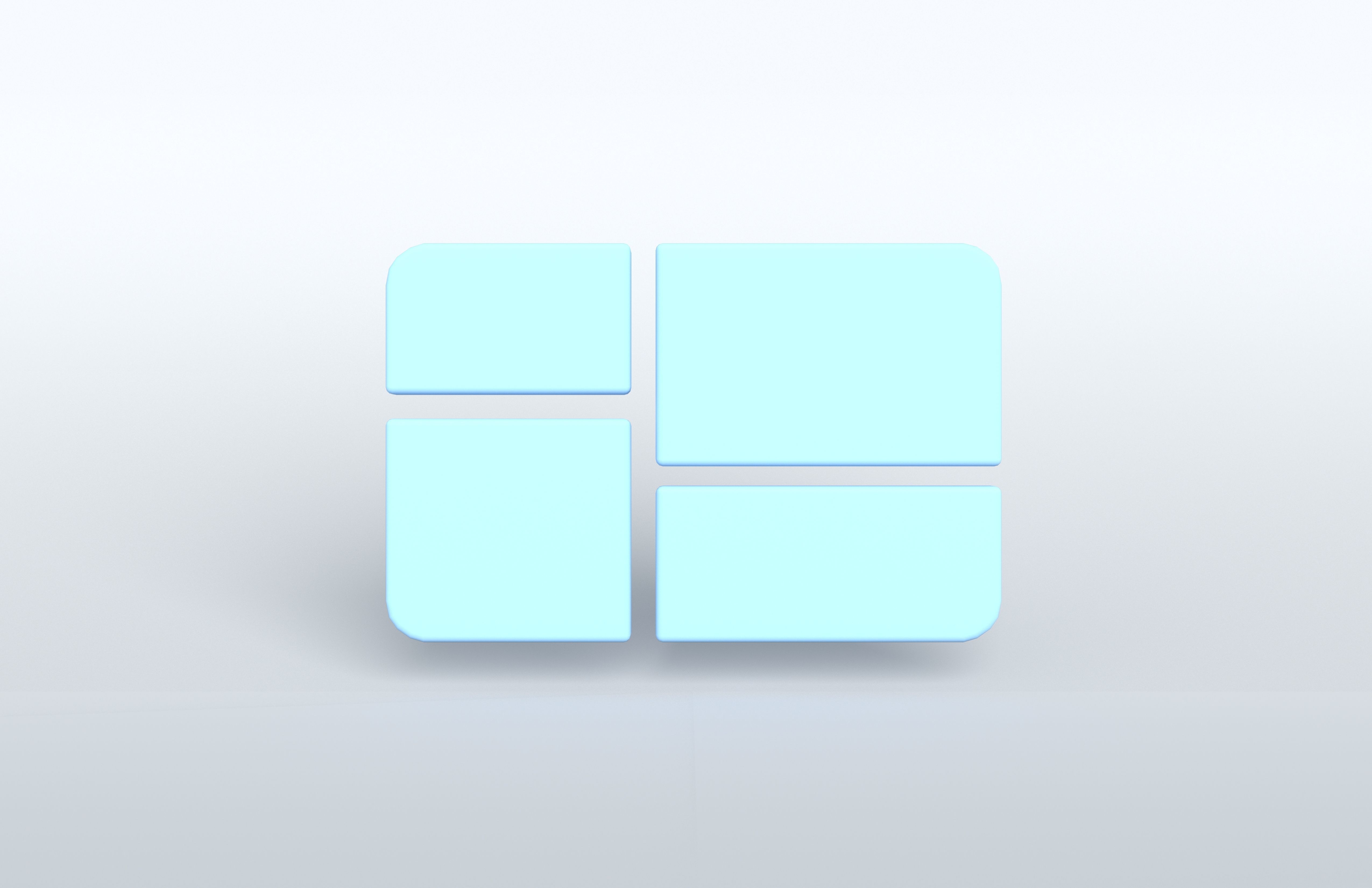 Windows 1 Logo v1 001 free VR / AR / low-poly 3D model | CGTrader