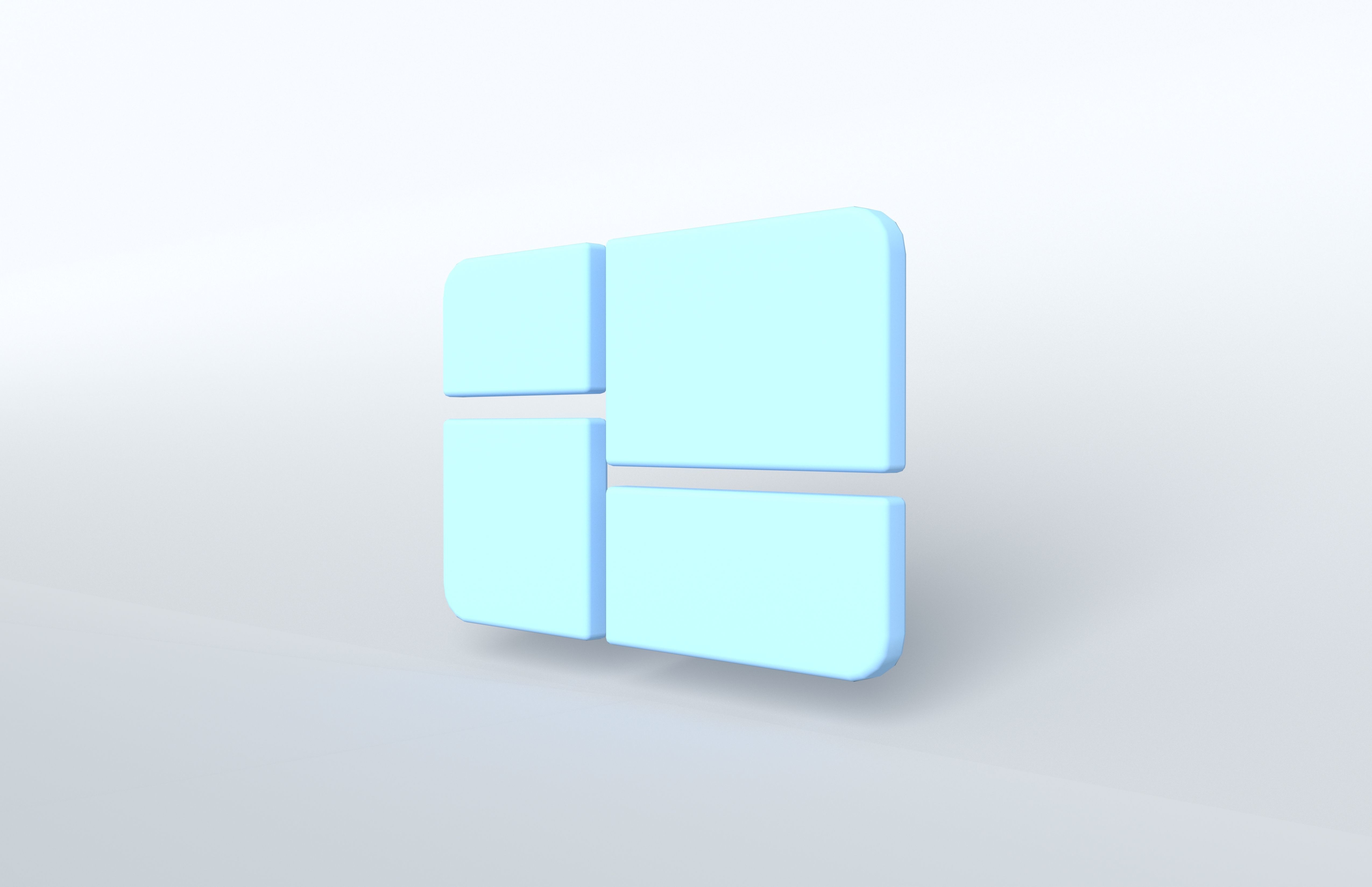 Windows 1 Logo v1 001 free VR / AR / low-poly 3D model | CGTrader