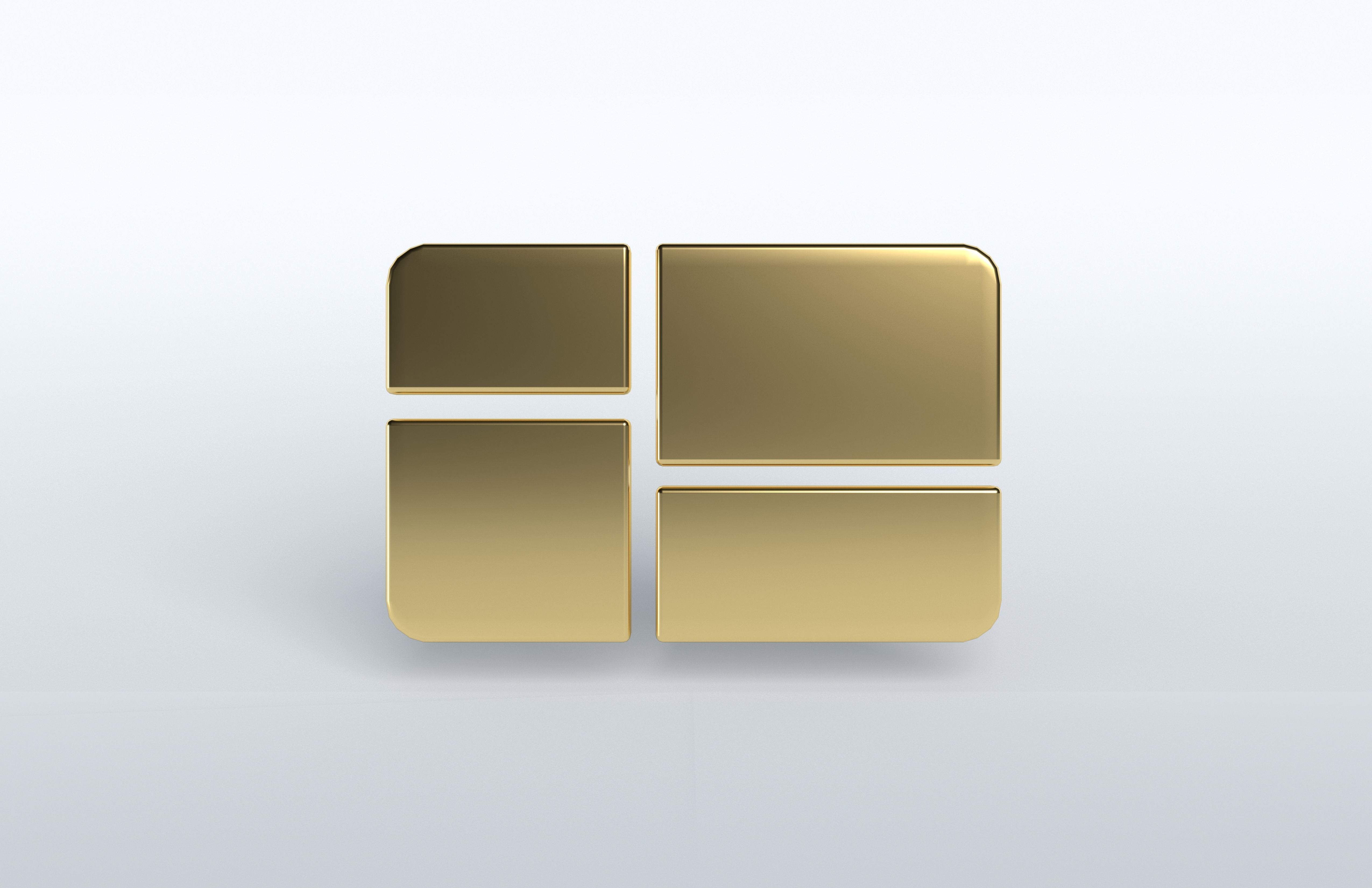 Windows 1 Logo v1 005 free VR / AR / low-poly 3D model | CGTrader