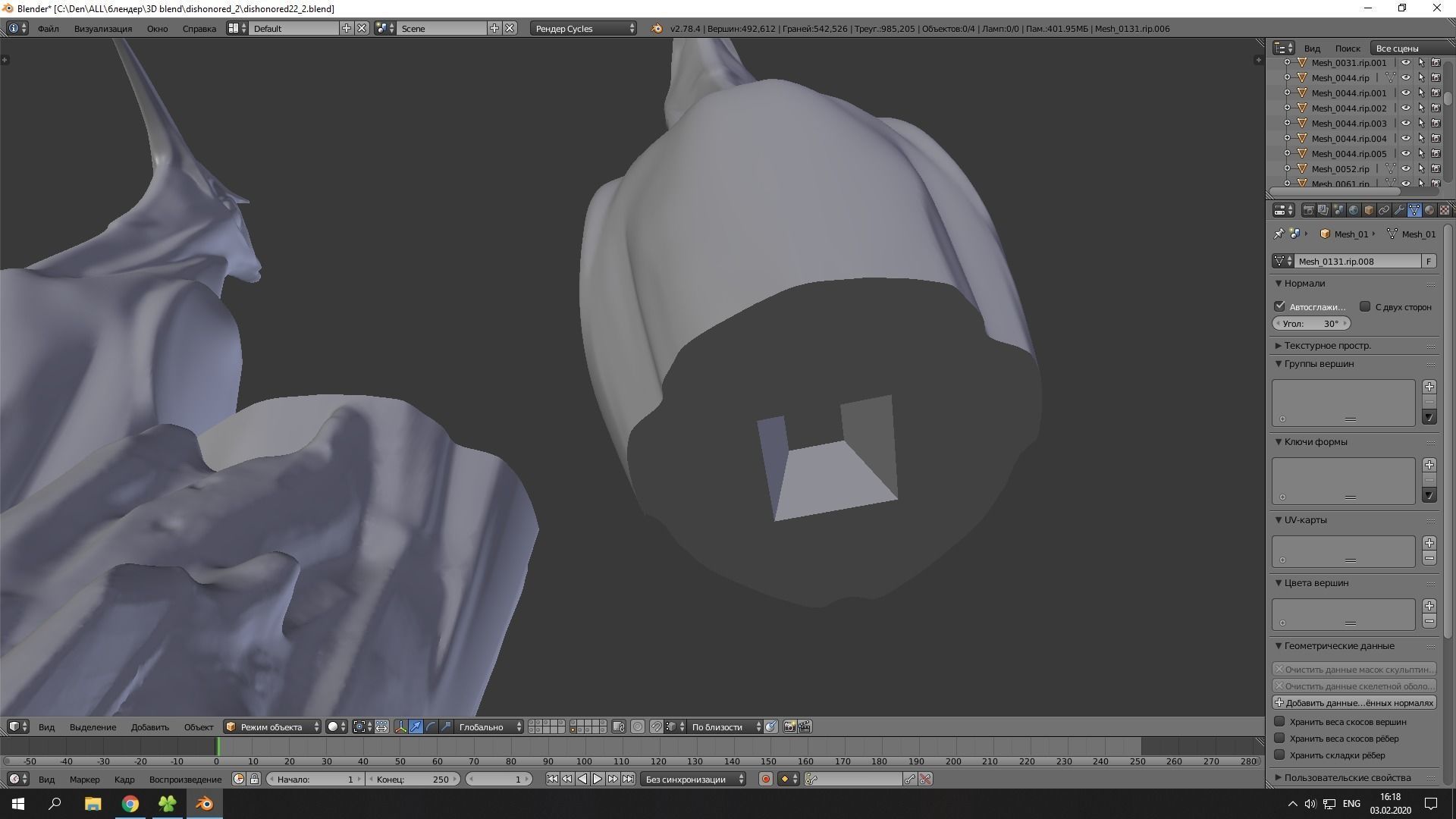 Dishonored - Raven free 3D model 3D printable | CGTrader