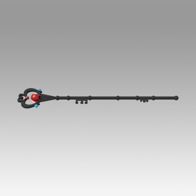 Sailor Moon S Meiou Setsuna Sailor Pluto Cosplay Weapon 3D model 3D ...