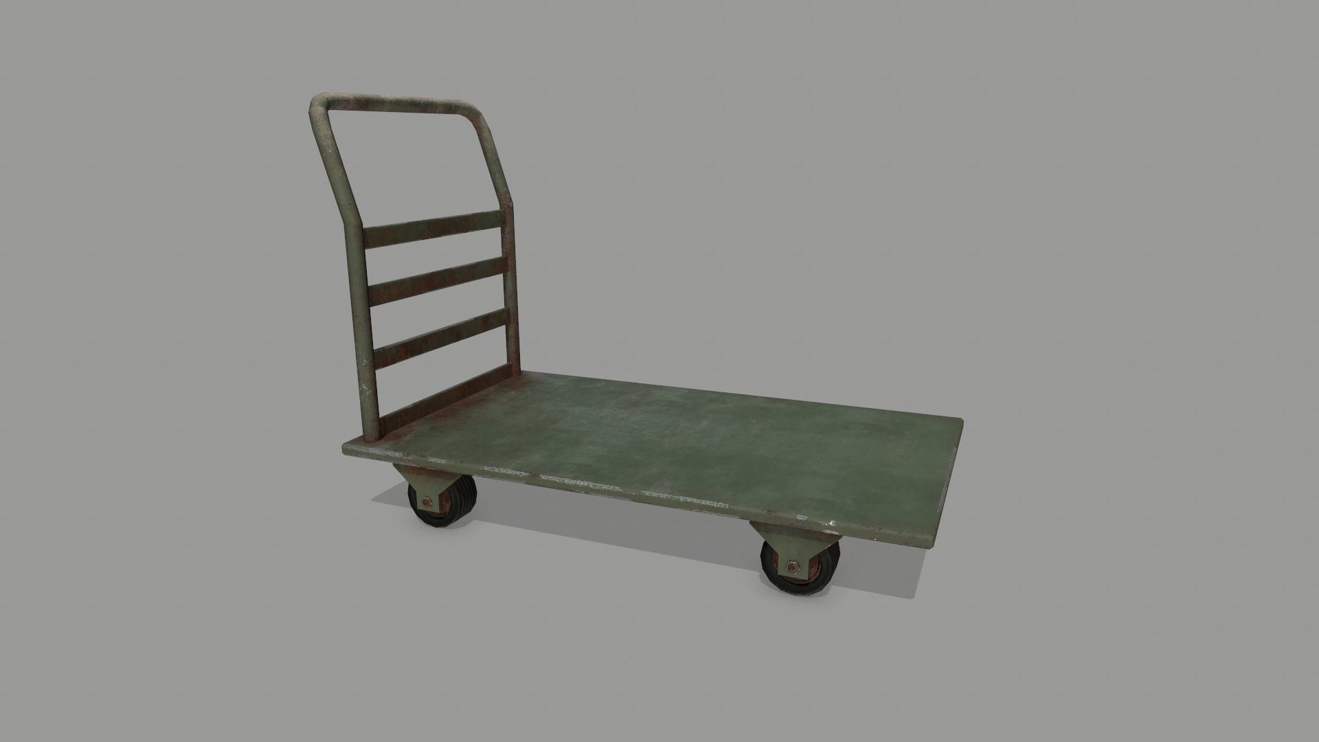 3D model Trolley VR / AR / low-poly | CGTrader