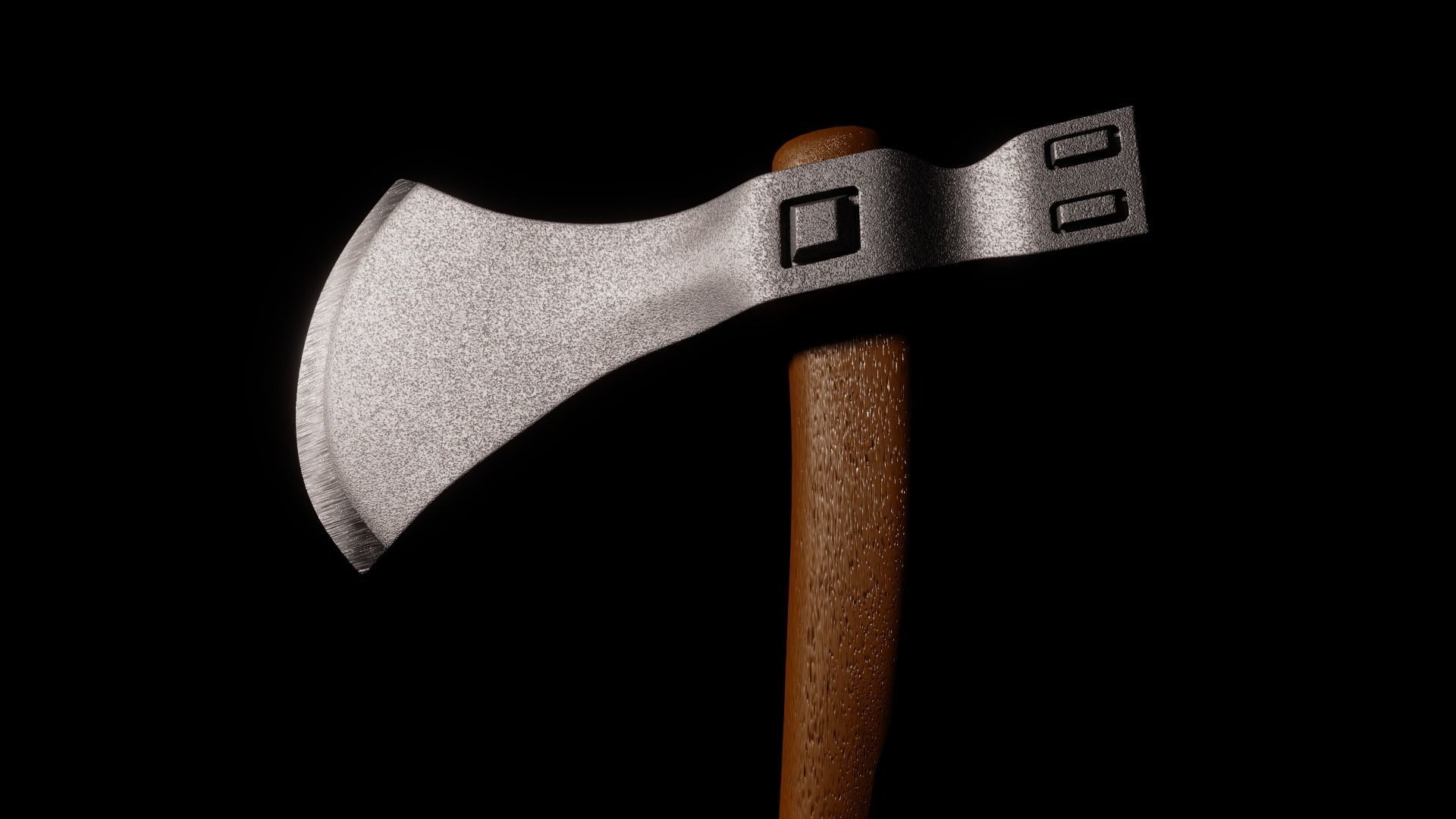 Axe procedural texture free 3D model | CGTrader