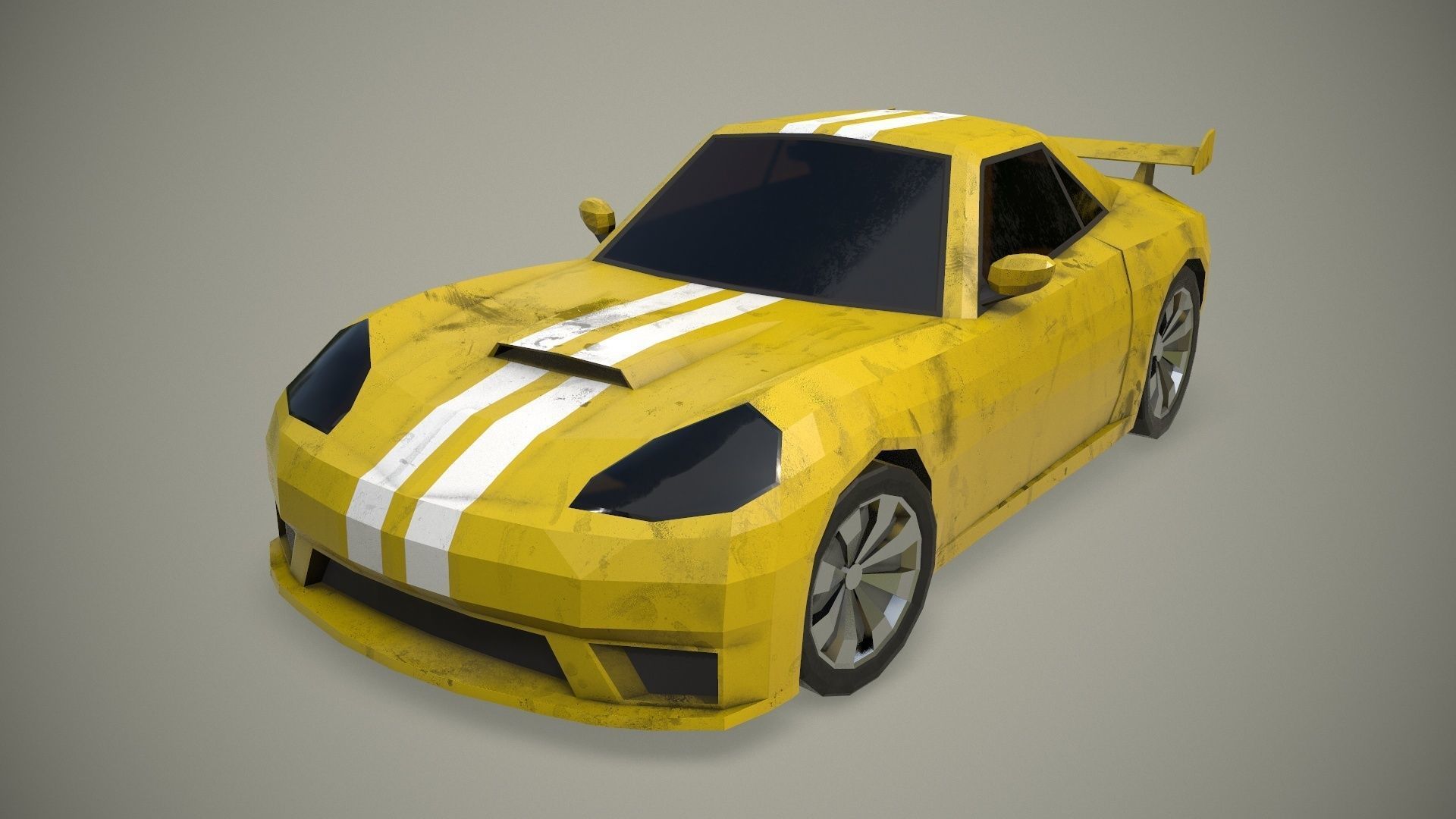 Racing Sports Car free VR / AR / low-poly 3D model | CGTrader