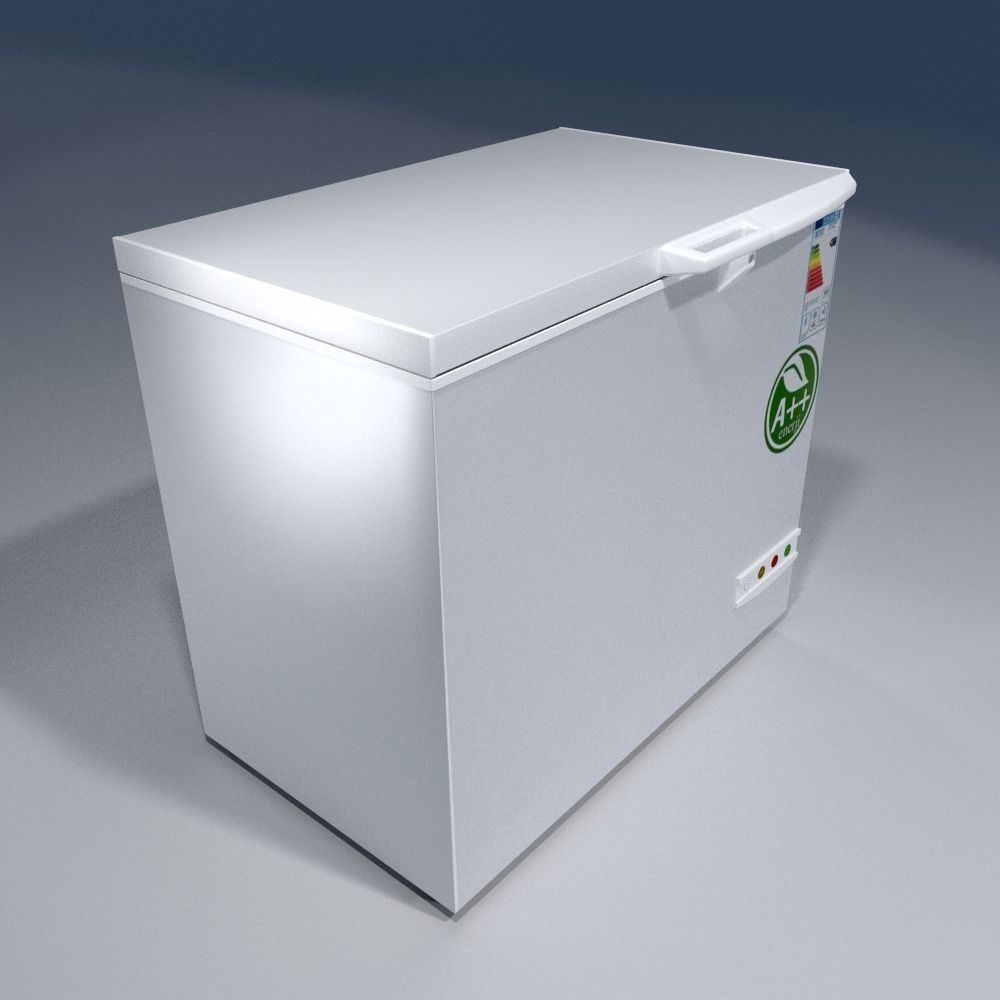 Deep Freezer 3D model | CGTrader