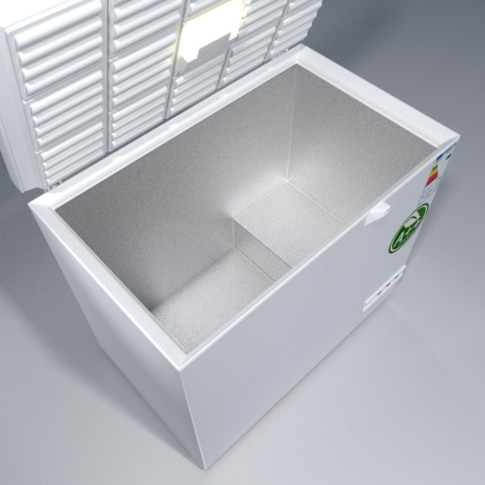 Deep Freezer 3D model | CGTrader