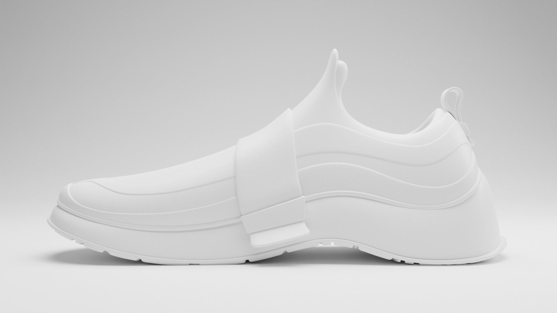 Modern concept shoe design 3D model | CGTrader