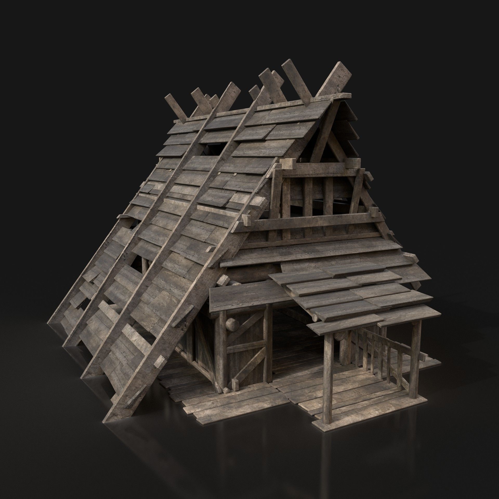 3D model NEXT GEN AAA GIGAPACK MEDIEVAL VILLAGE CITY BUILDER PACK VR ...