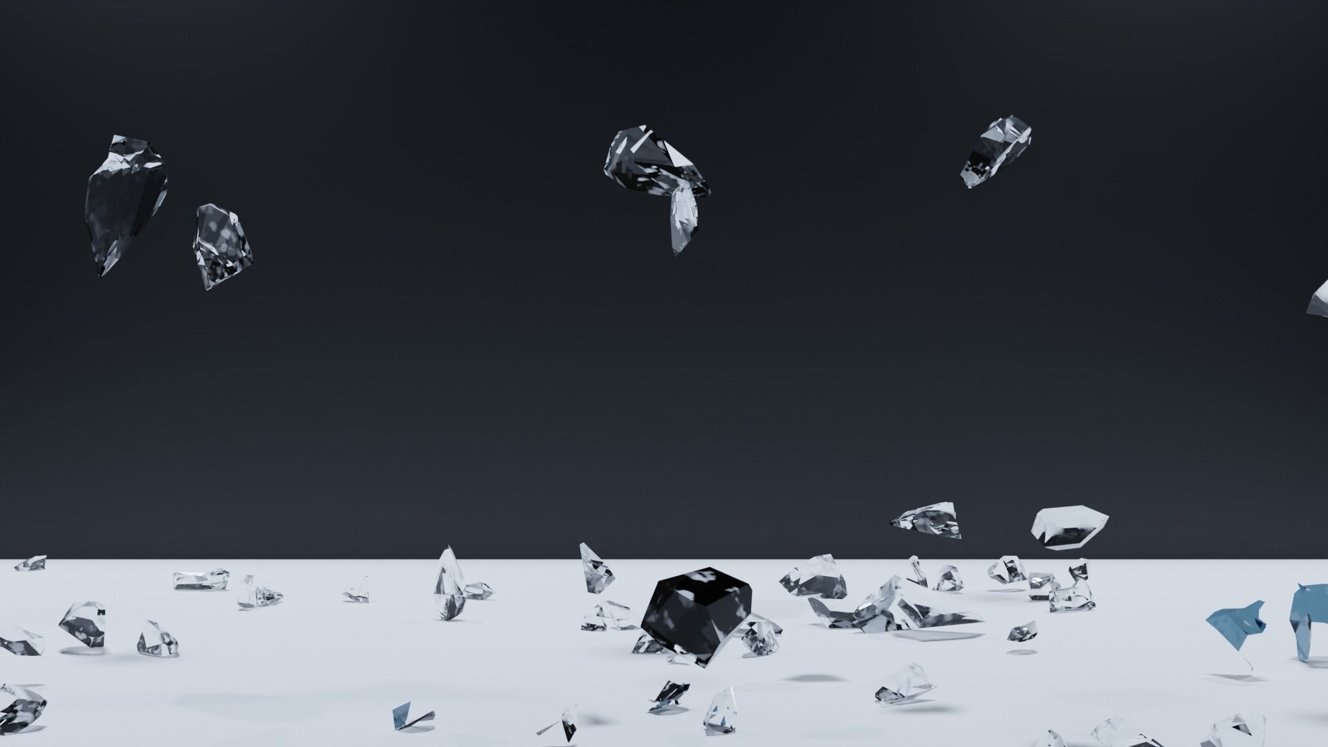 Cell Fracture Defrag free 3D model animated | CGTrader