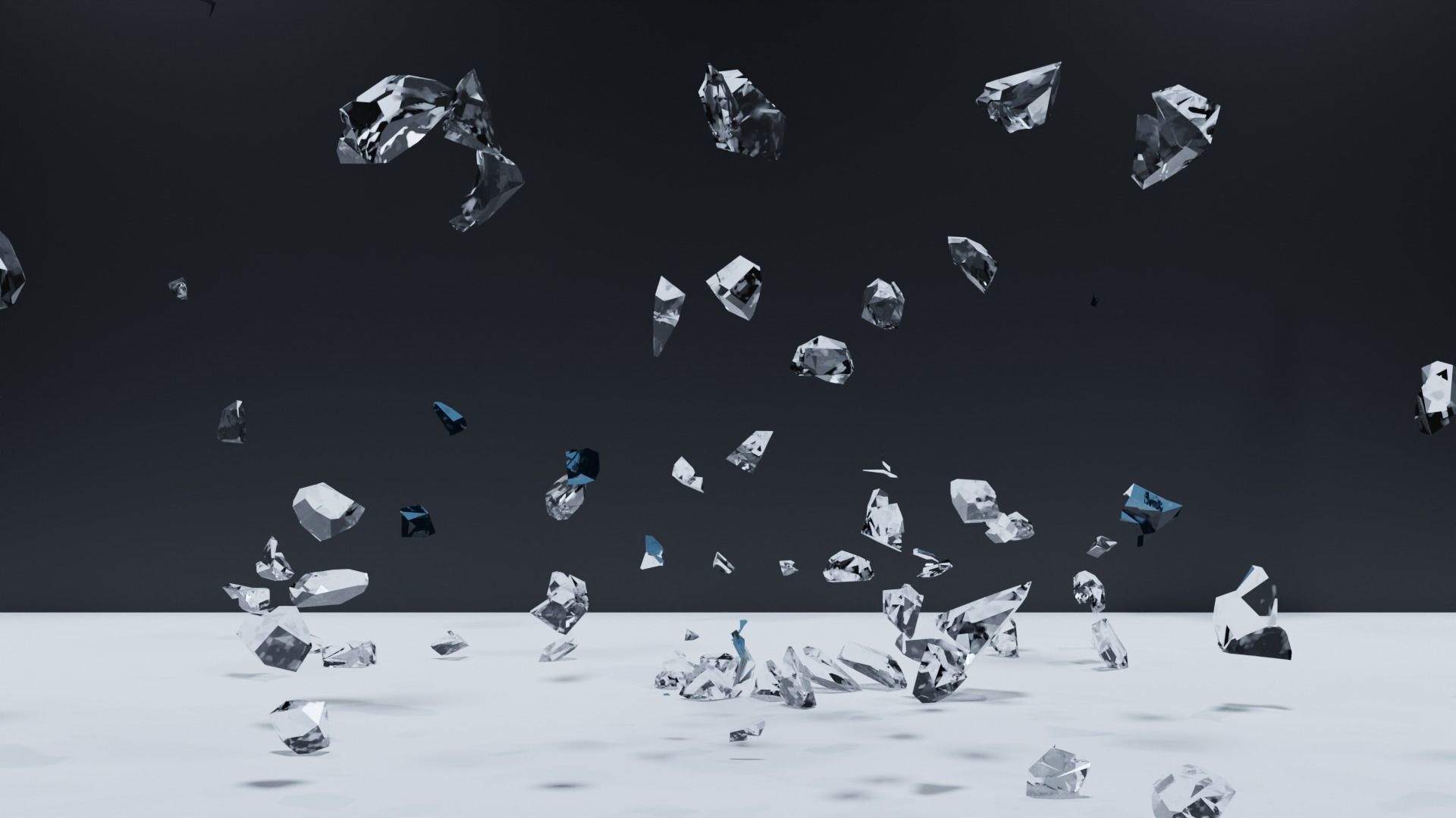 Cell Fracture Defrag free 3D model animated | CGTrader