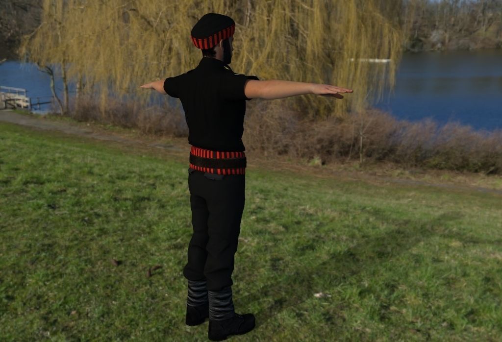 3D model Indian commando VR / AR / low-poly | CGTrader