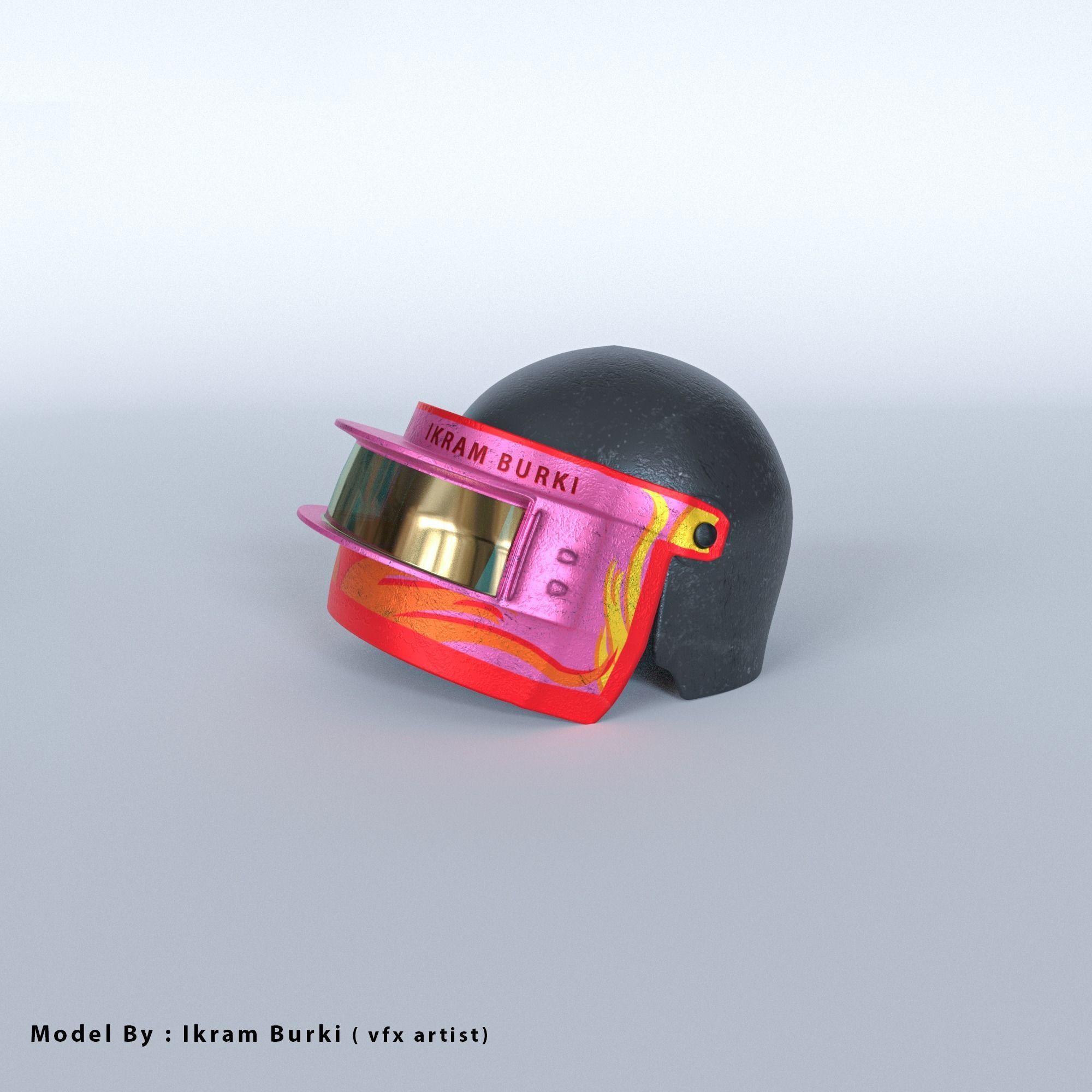 Pubg Level 3 Helmet 3D model | CGTrader