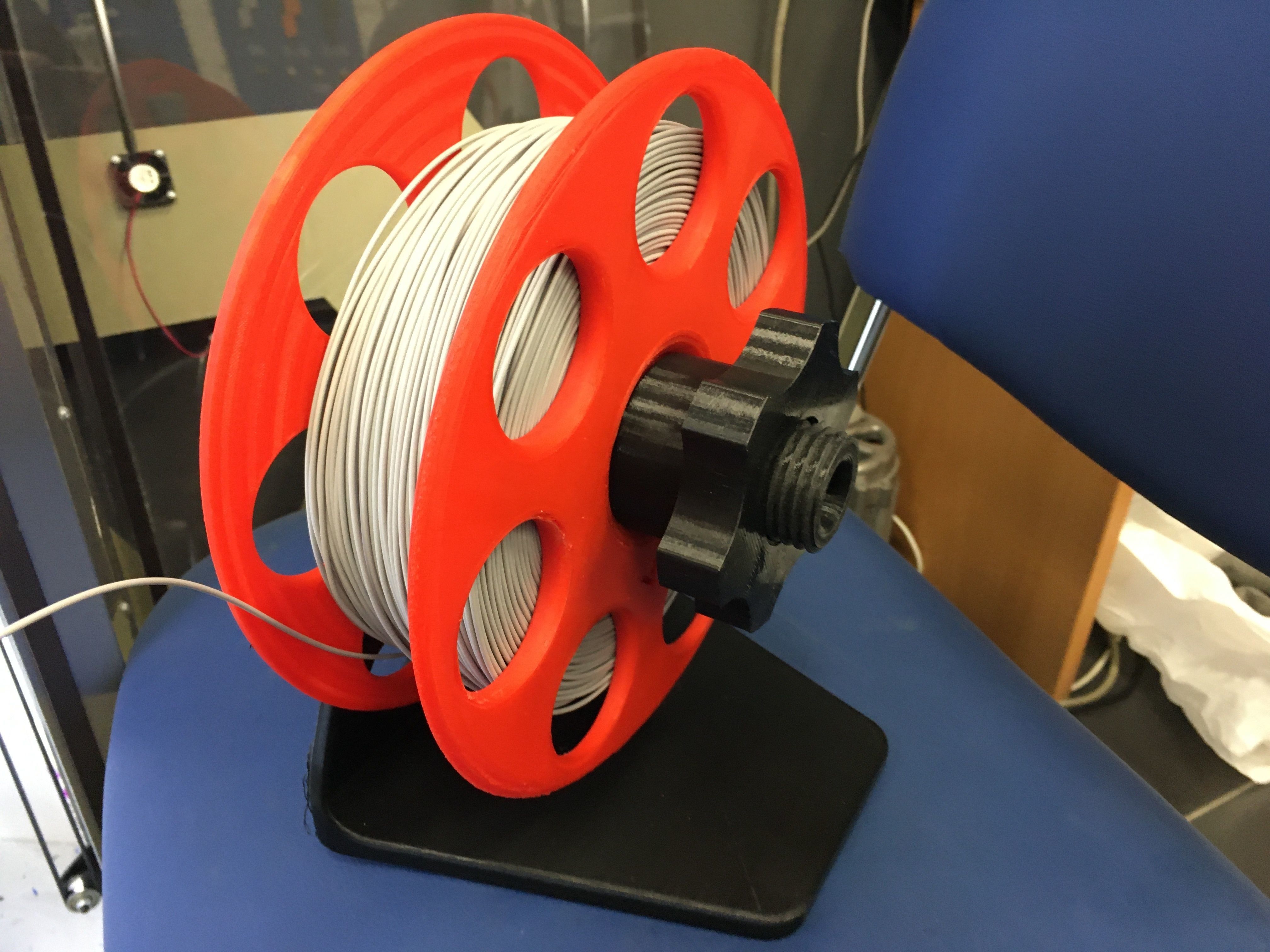 Bobbin for 3D printer filament 3D model 3D printable | CGTrader