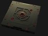 Sci-Fi Radiator Ventilation Panel 3D model | CGTrader