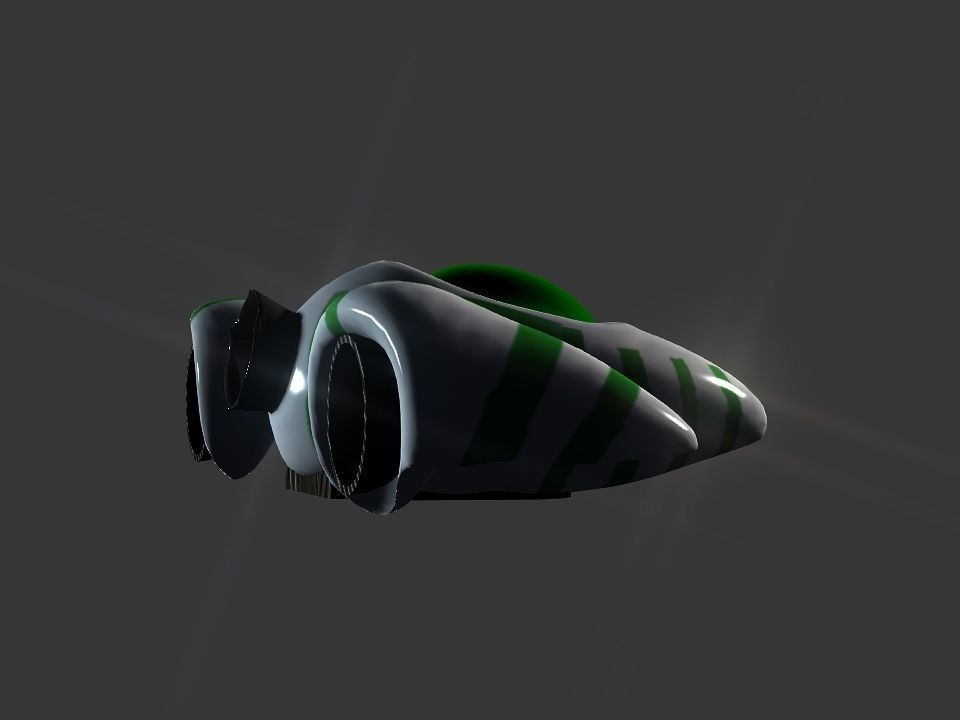 3D model No Need Spaceship VR / AR / low-poly | CGTrader