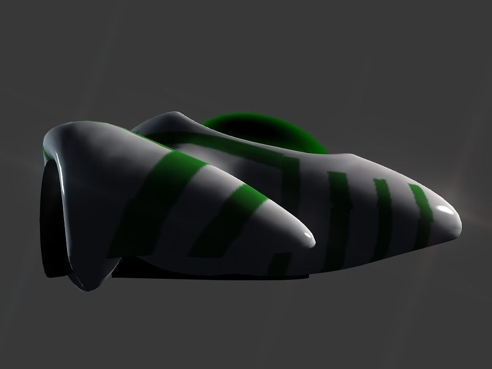 3D model No Need Spaceship VR / AR / low-poly | CGTrader