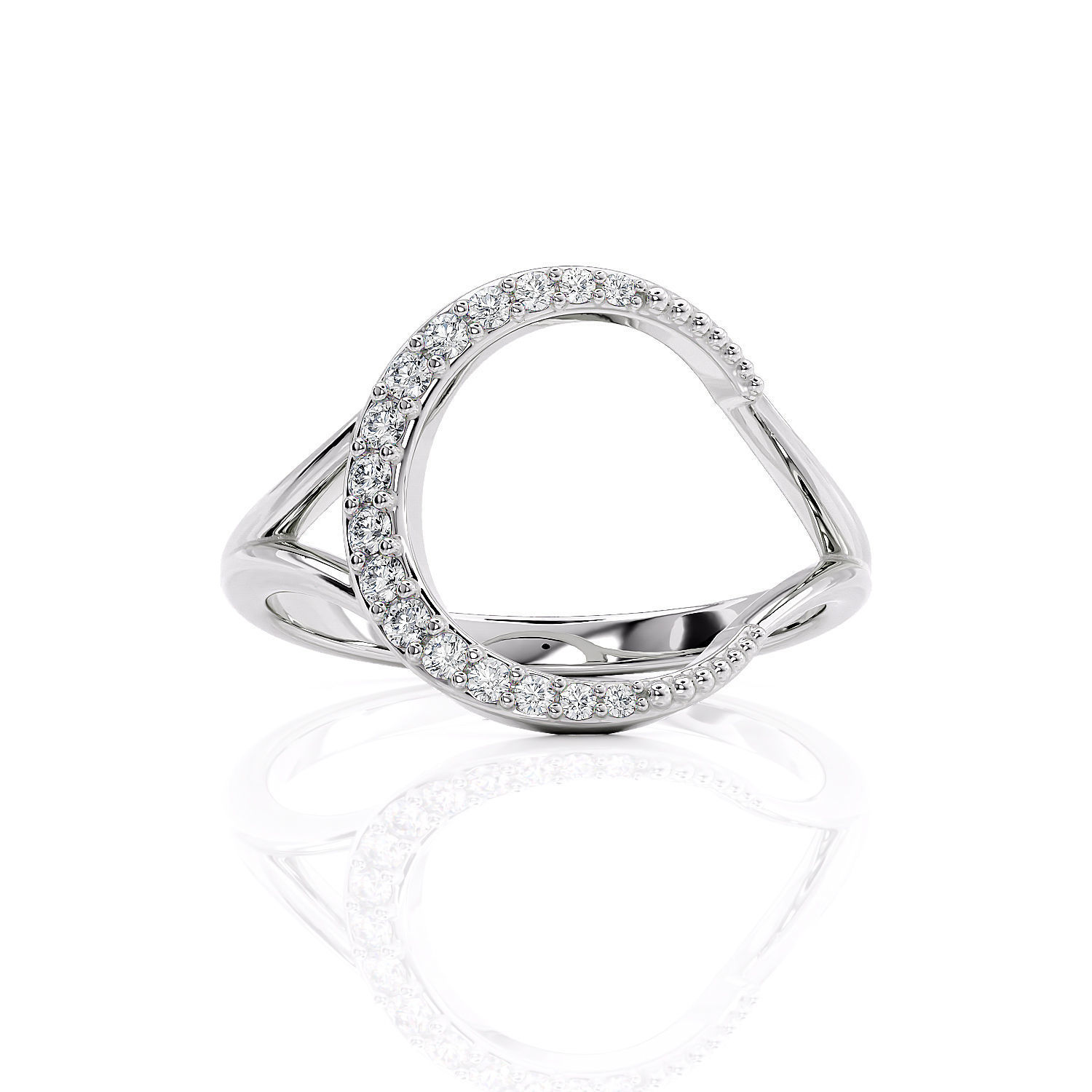 Jewelry Moon ring 3D printable model 3D model 3D printable | CGTrader