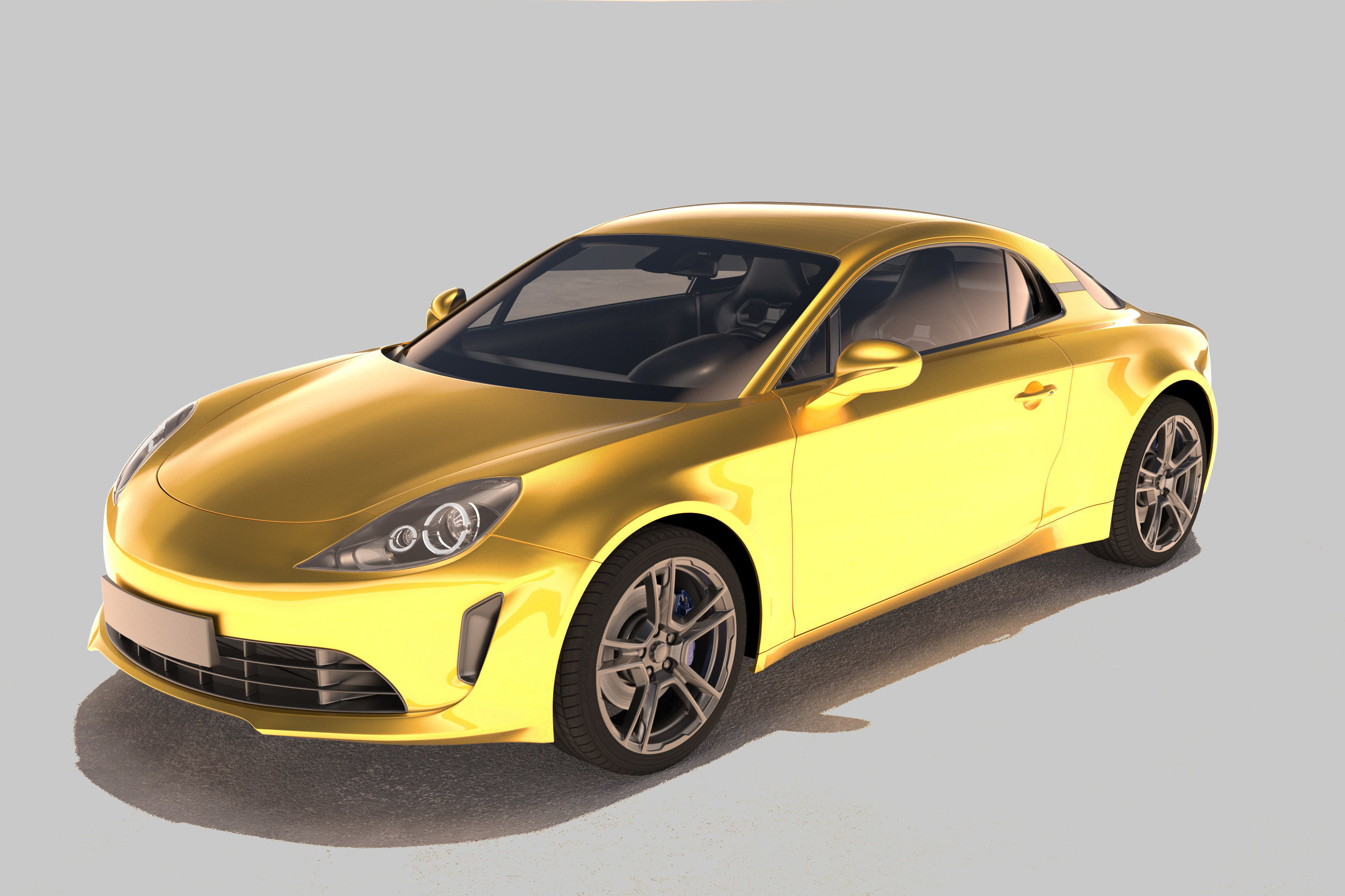 Generic Car 3D Model 3D model | CGTrader