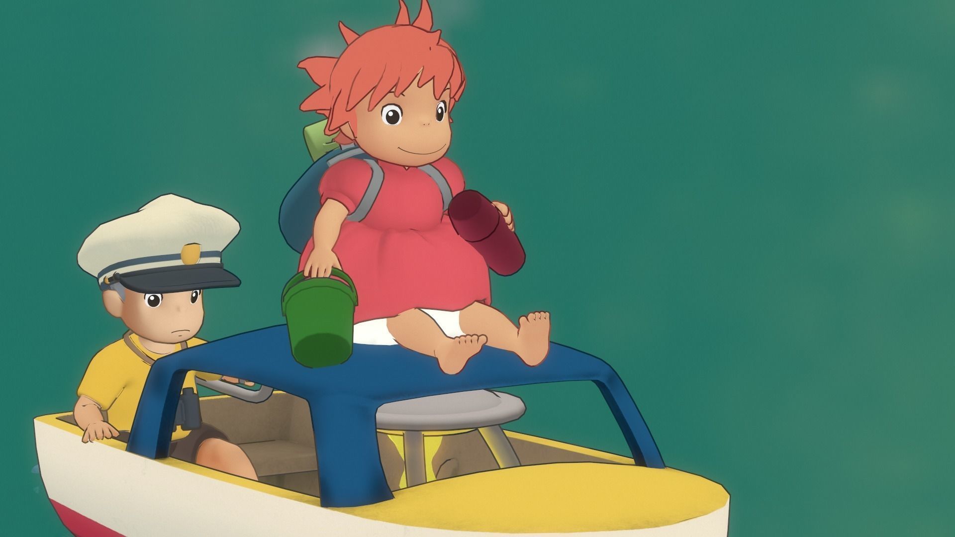 3D model Ponyo 3D model little girl in dress VR / AR / low-poly | CGTrader