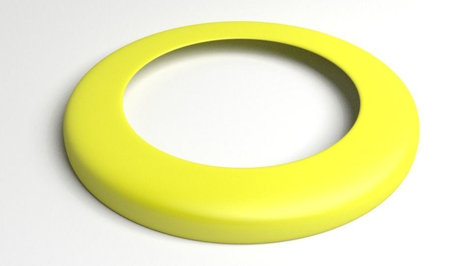 Ring Frisbee 3D model | CGTrader