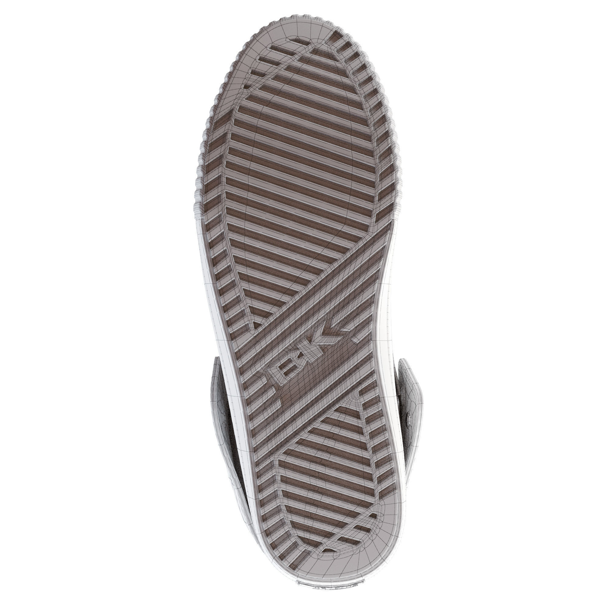 British Knights Roco Gold Brown 3D model | CGTrader