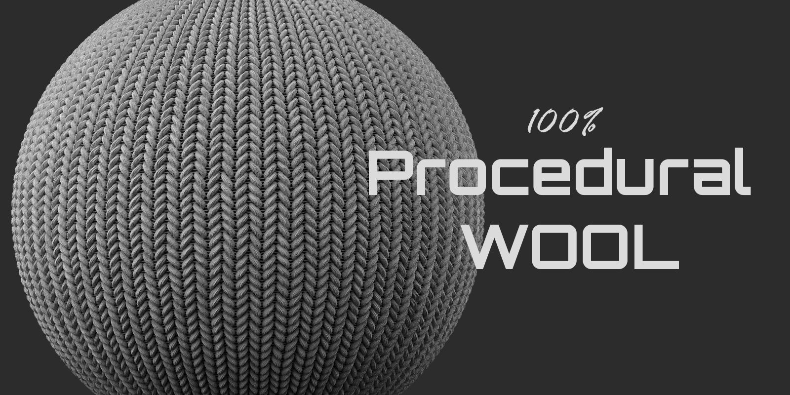 Procedural Wool Shader 3D model | CGTrader