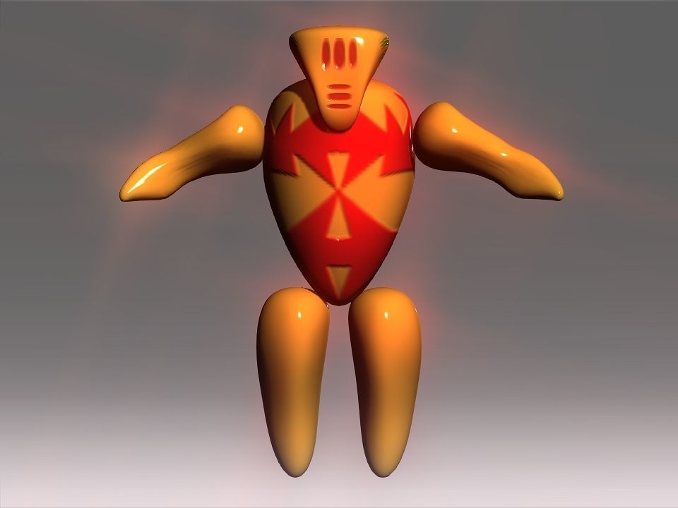 Auto pilot robotic gravity arms golden spaceship 3D model animated ...