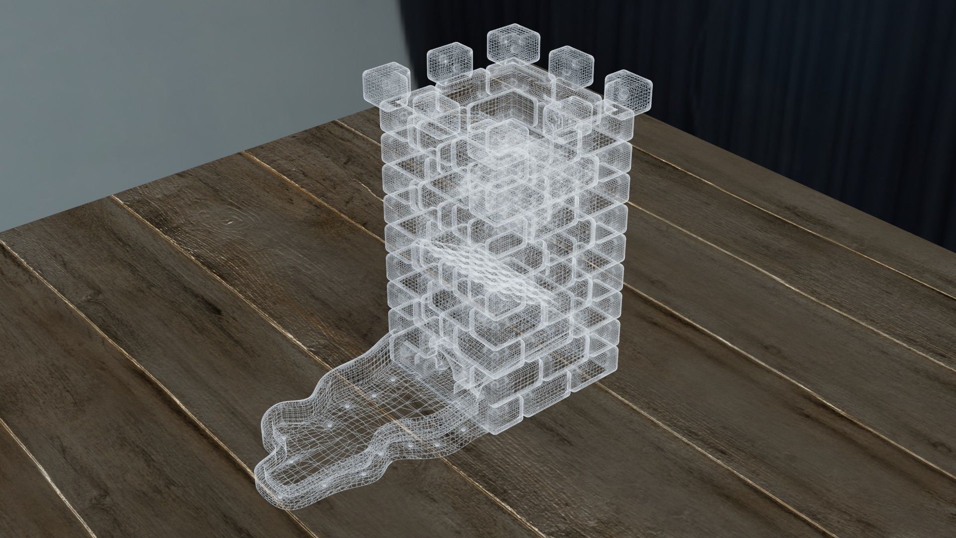 Dice Tower I 3D model 3D printable | CGTrader