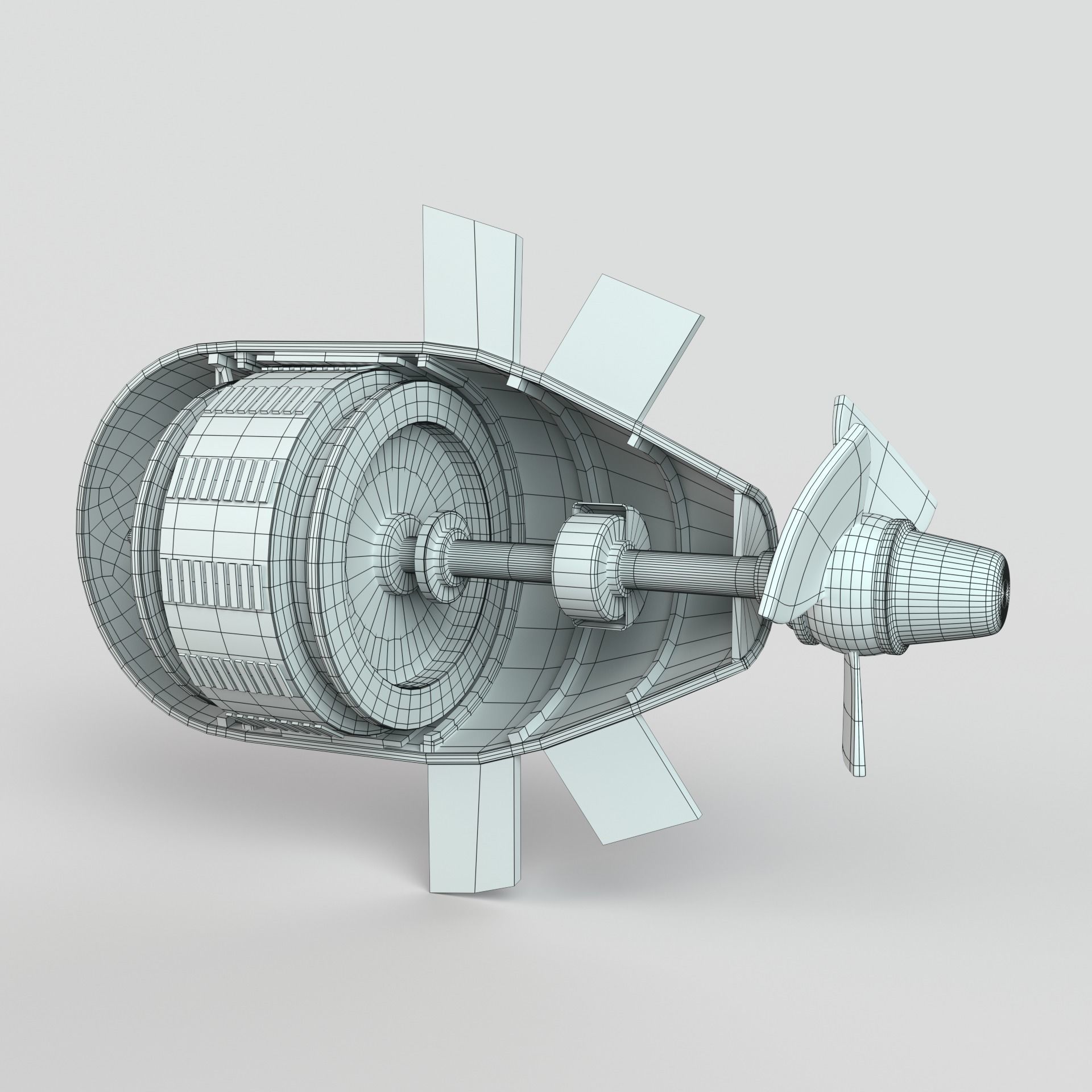 Hydroelectric power station 3D model | CGTrader