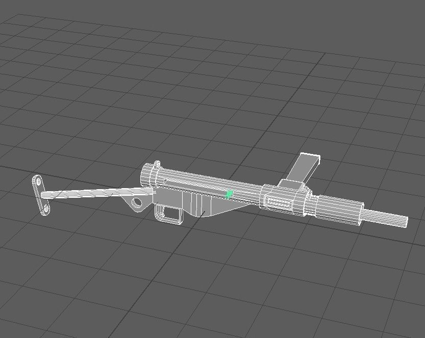 3D model Sten Weapon VR / AR / low-poly | CGTrader