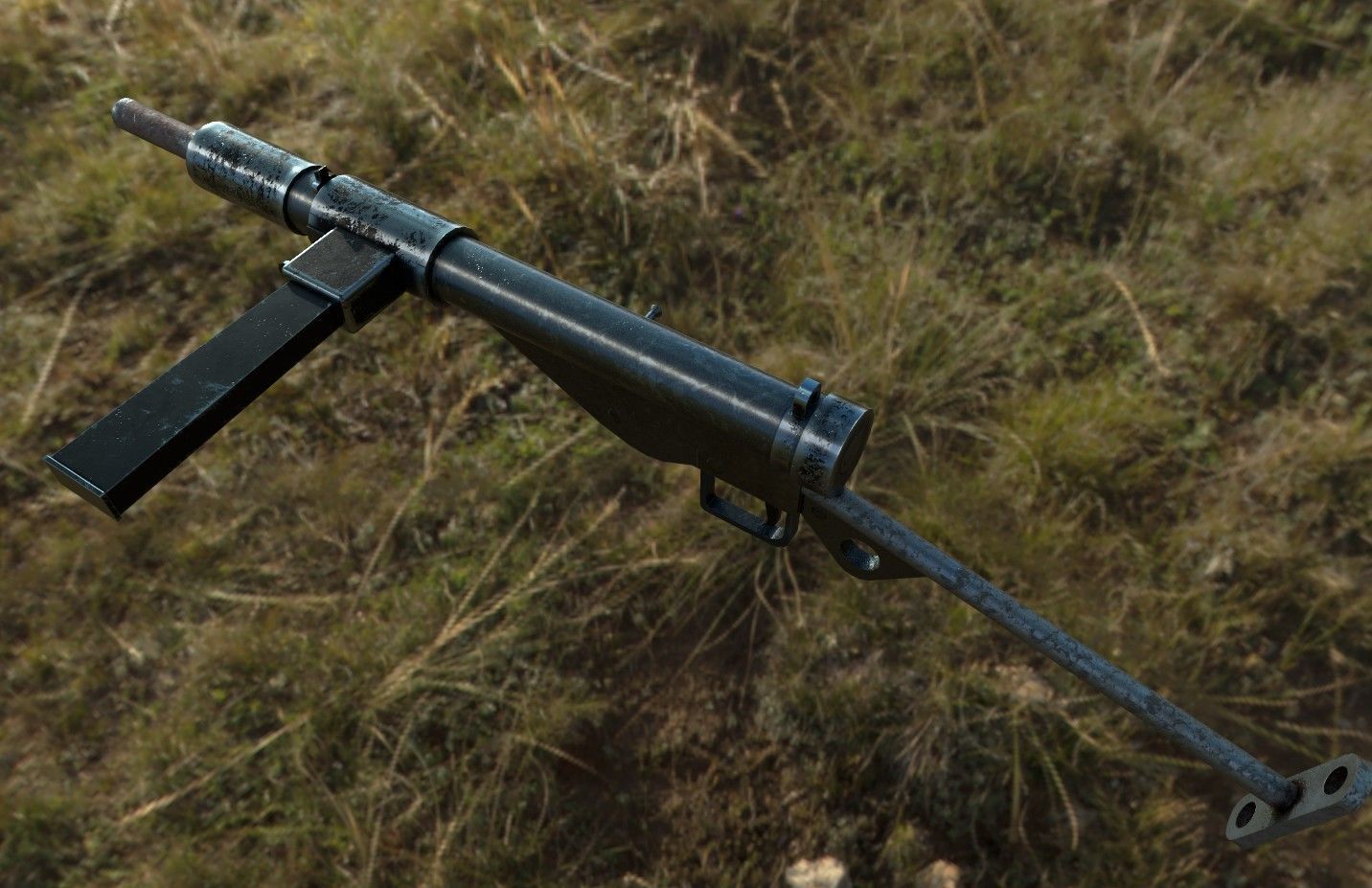 3D model Sten Weapon VR / AR / low-poly | CGTrader