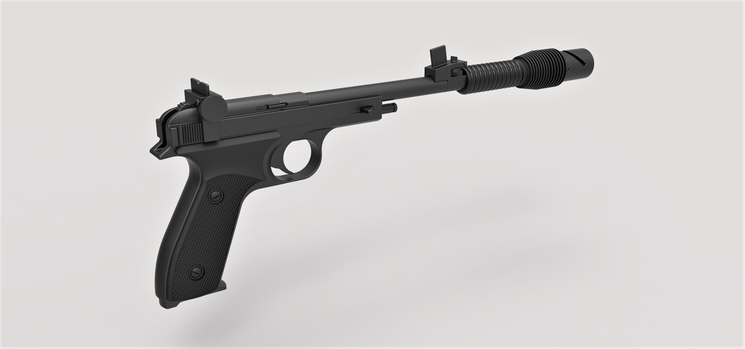 Princess Leia Blaster pistol Defender from Star Wars A New Hope 3D ...