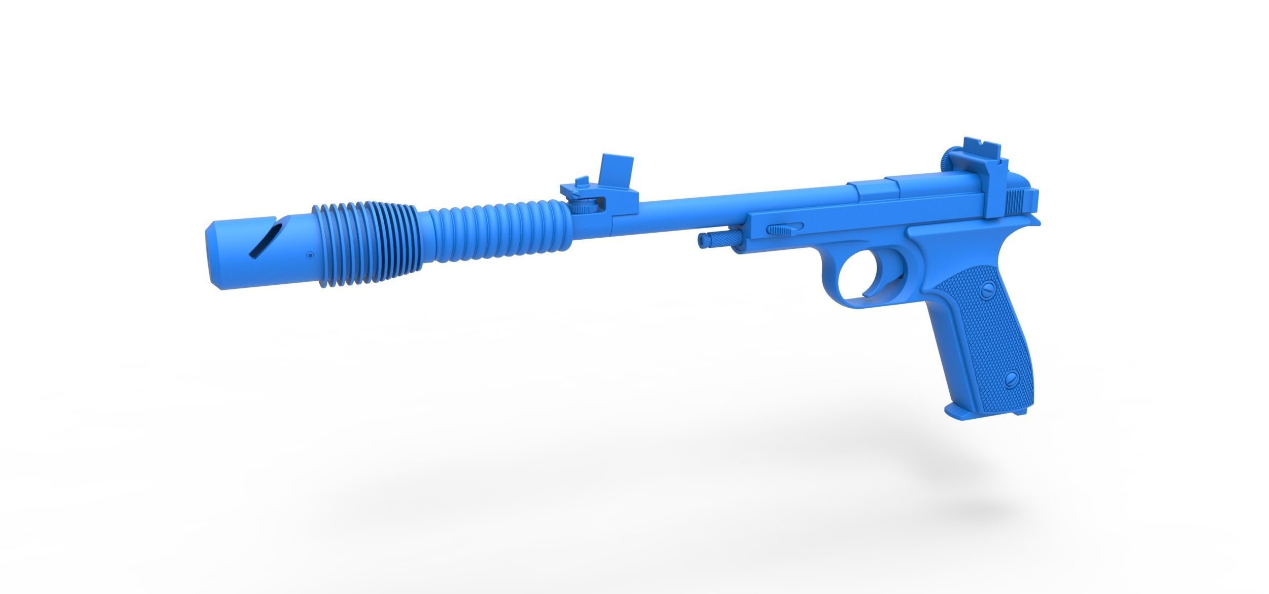 Princess Leia Blaster pistol Defender from Star Wars A New Hope 3D ...