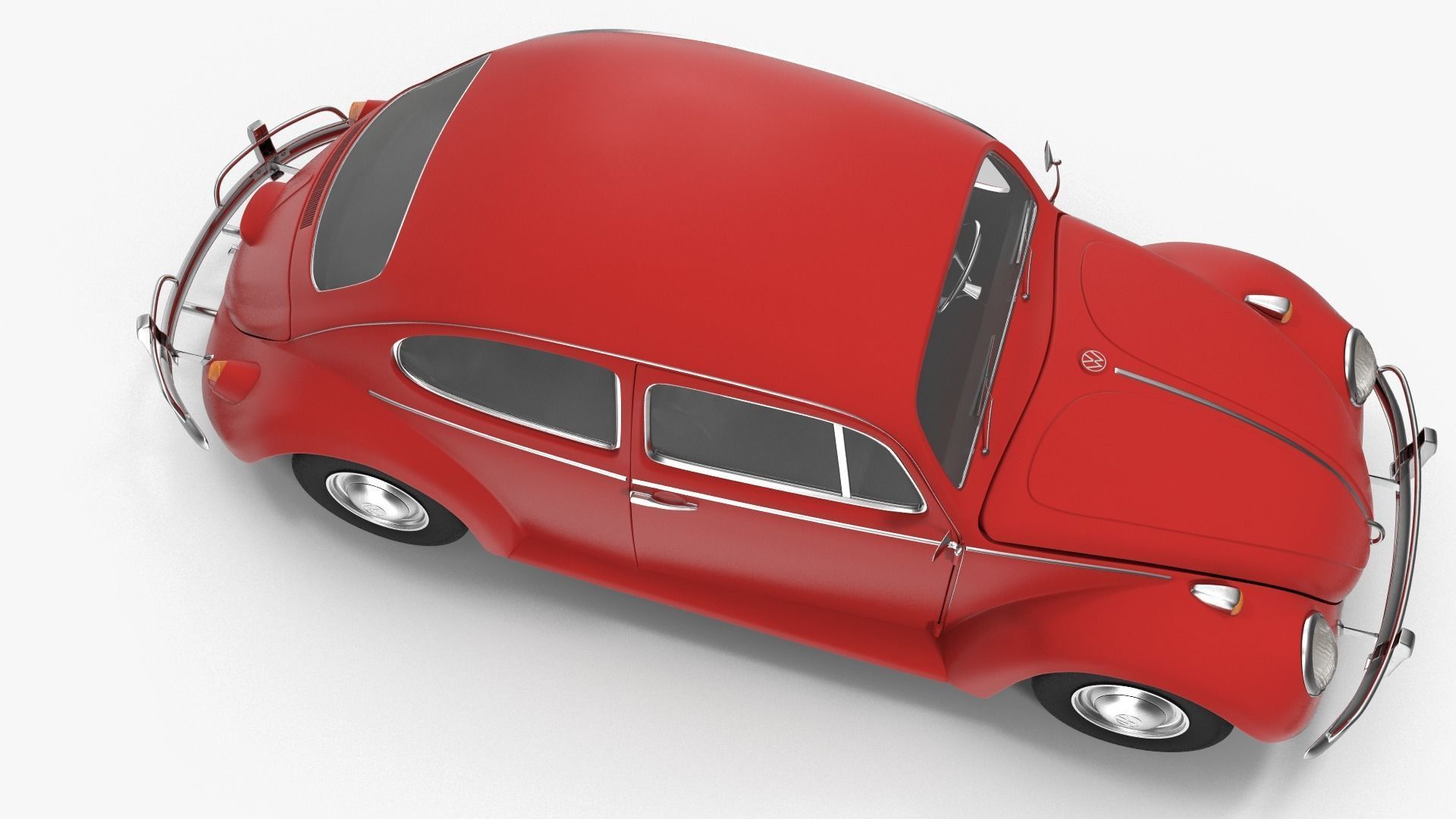 Volkswagen Fusca 3D model | CGTrader