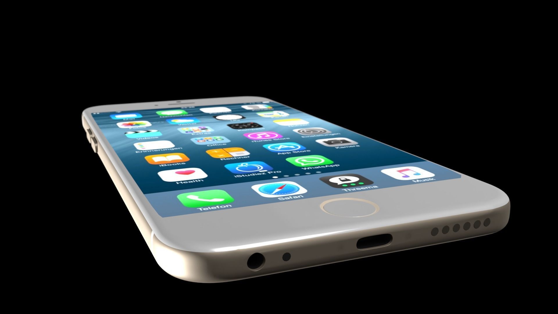 3D model iPhone 6 Low Poly and High Poly VR / AR / low-poly | CGTrader