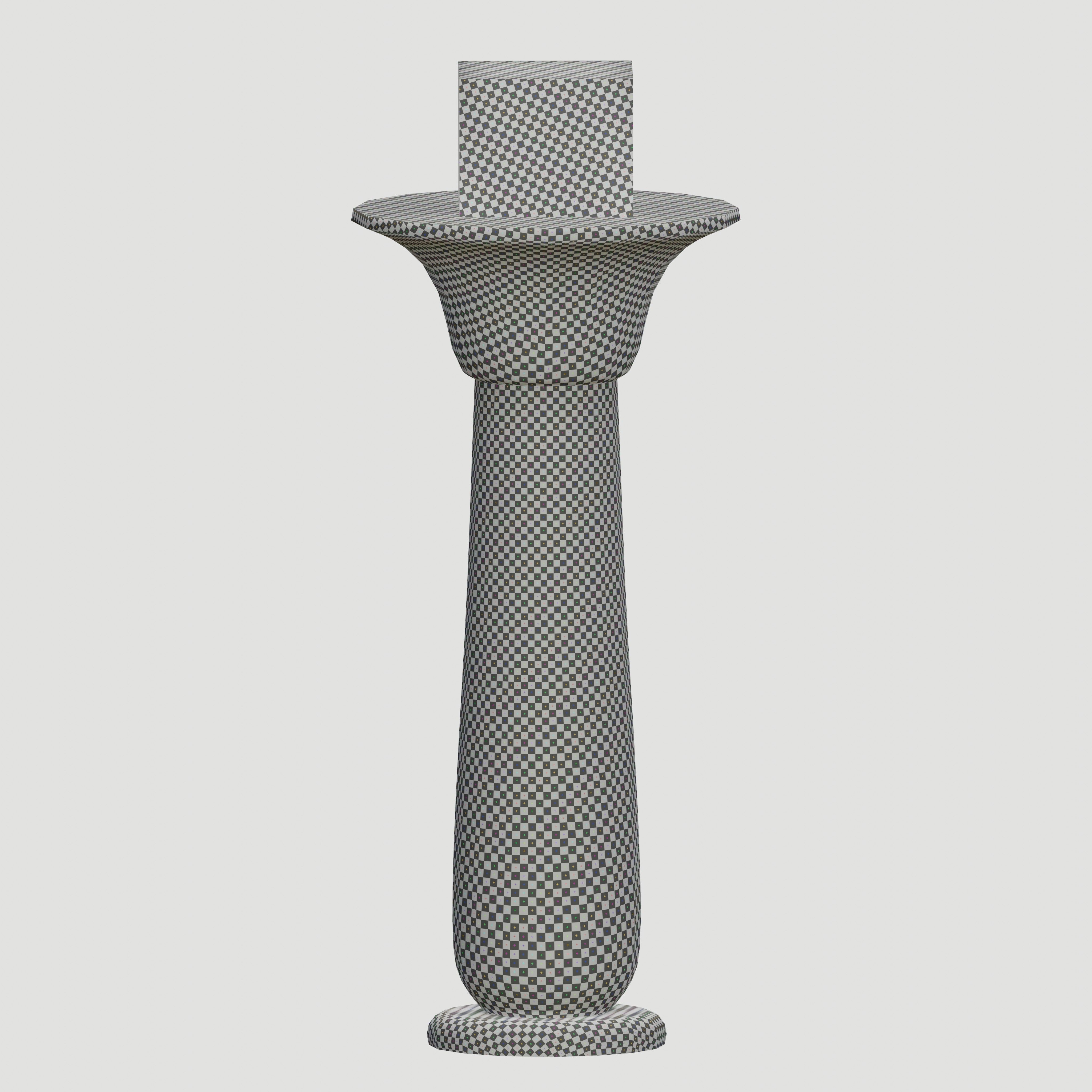 3D model Egyptian papyriform column VR / AR / low-poly | CGTrader
