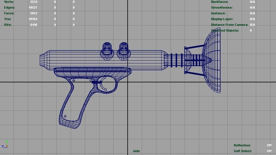 3D model Gamma Gun VR / AR / low-poly | CGTrader