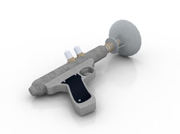3D model Gamma Gun VR / AR / low-poly | CGTrader