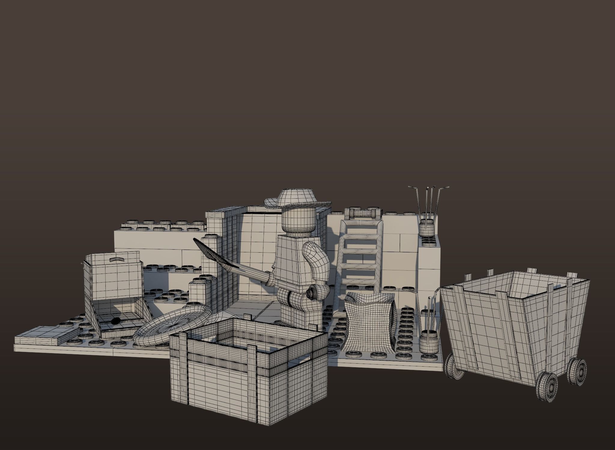 LEGO Alaska Gold Rush 3D model | CGTrader