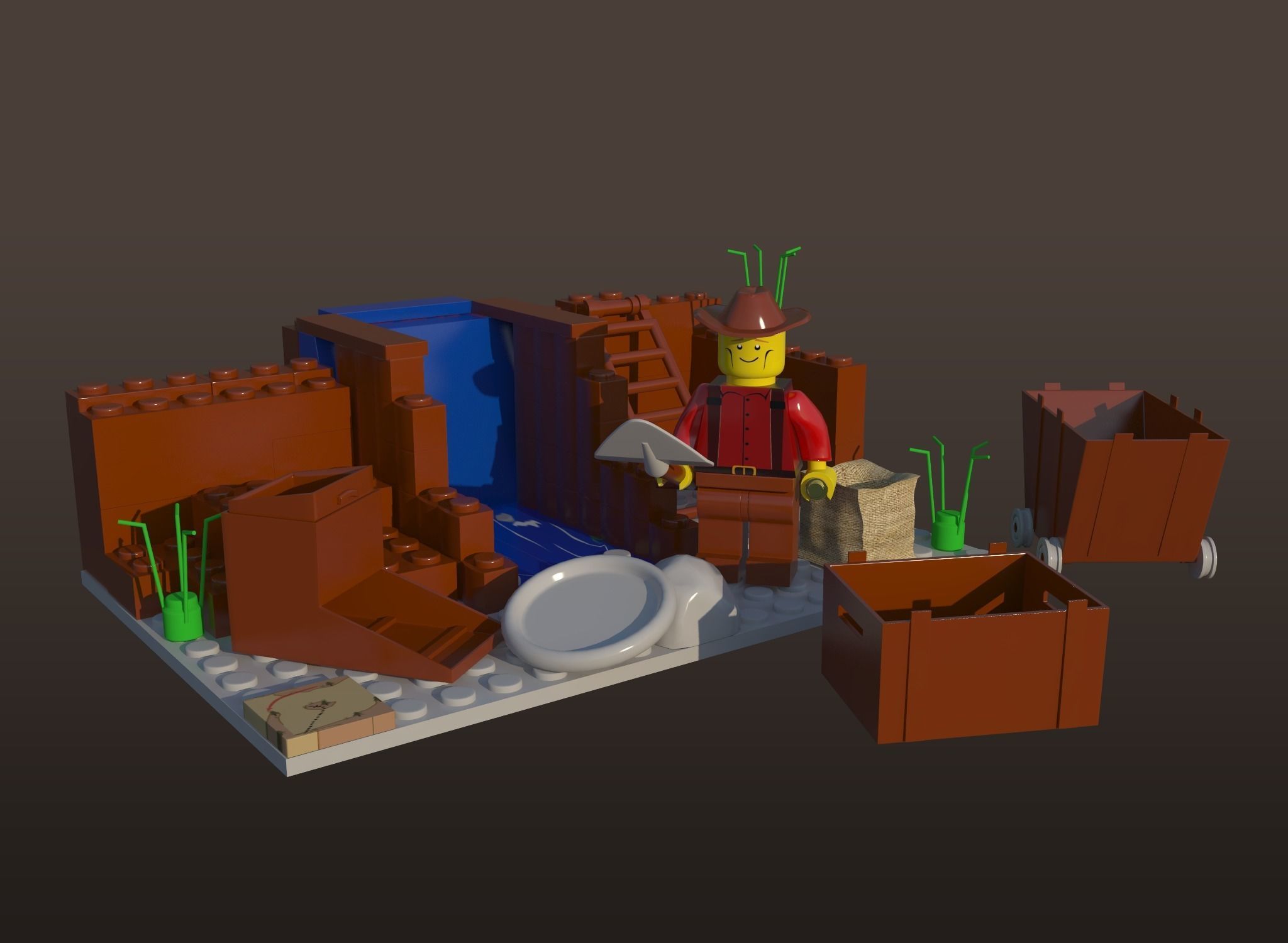 LEGO Alaska Gold Rush 3D model | CGTrader