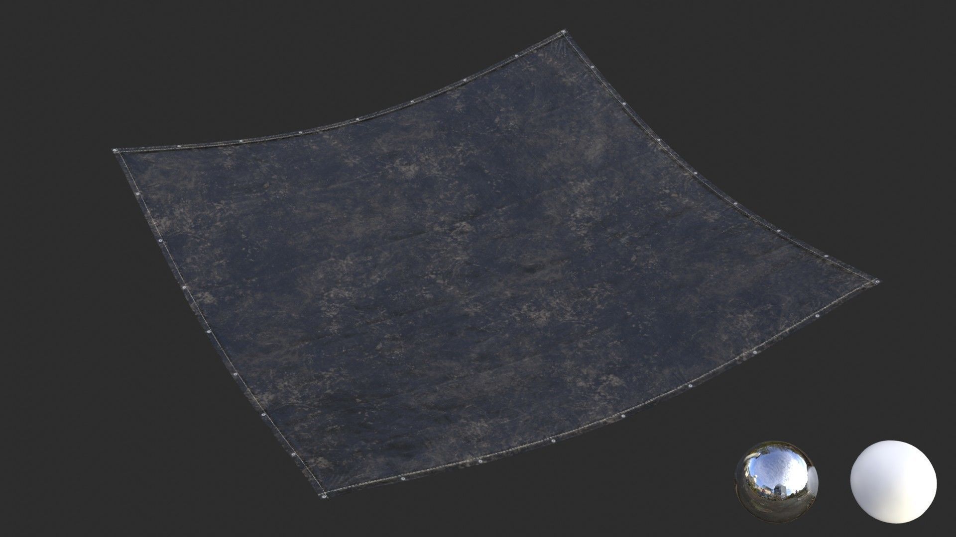 3D model Tarp Assets 03 VR / AR / low-poly | CGTrader