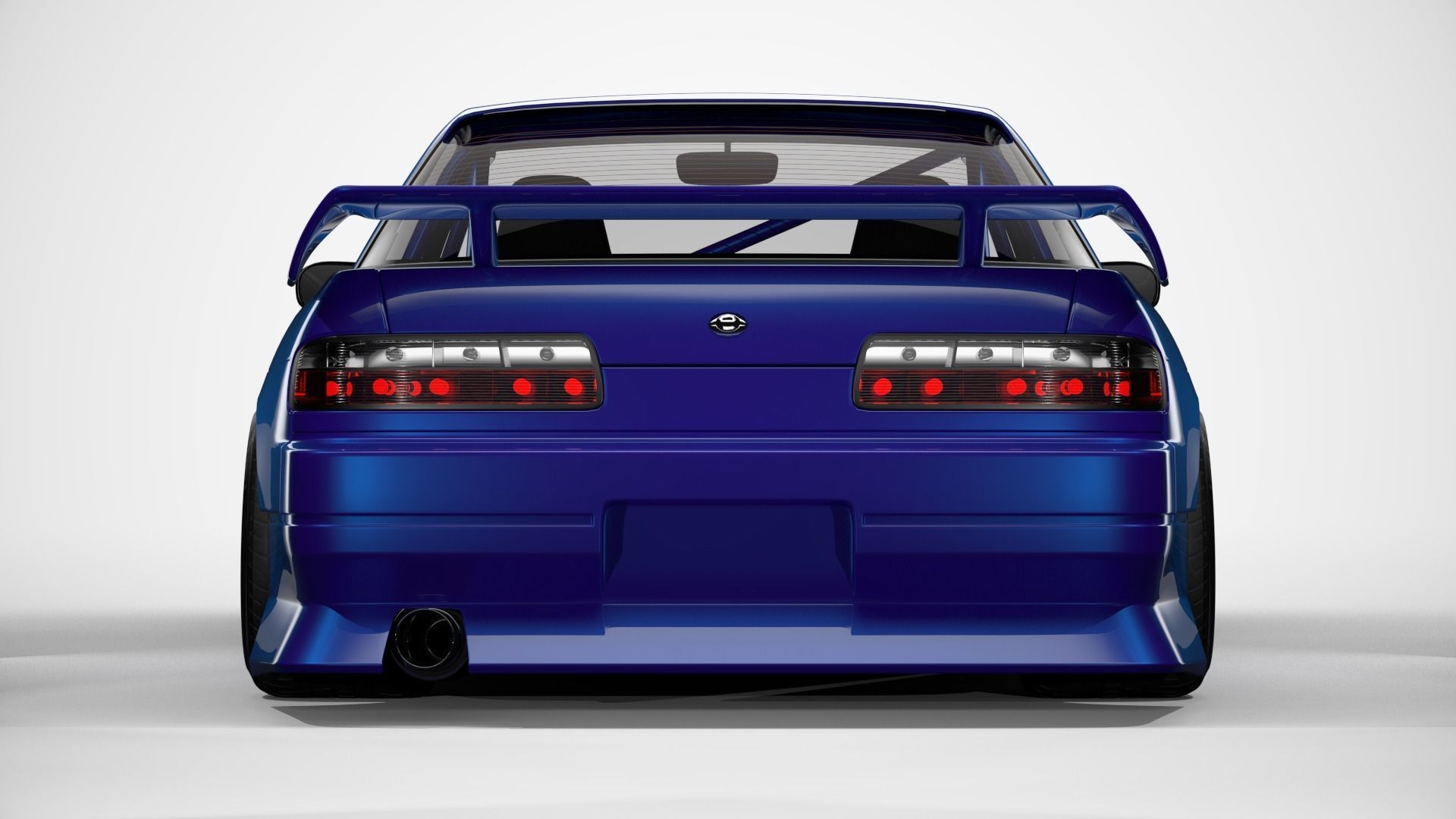 Nissan Silvia S13 coupe BN Sports custom 3D model | CGTrader