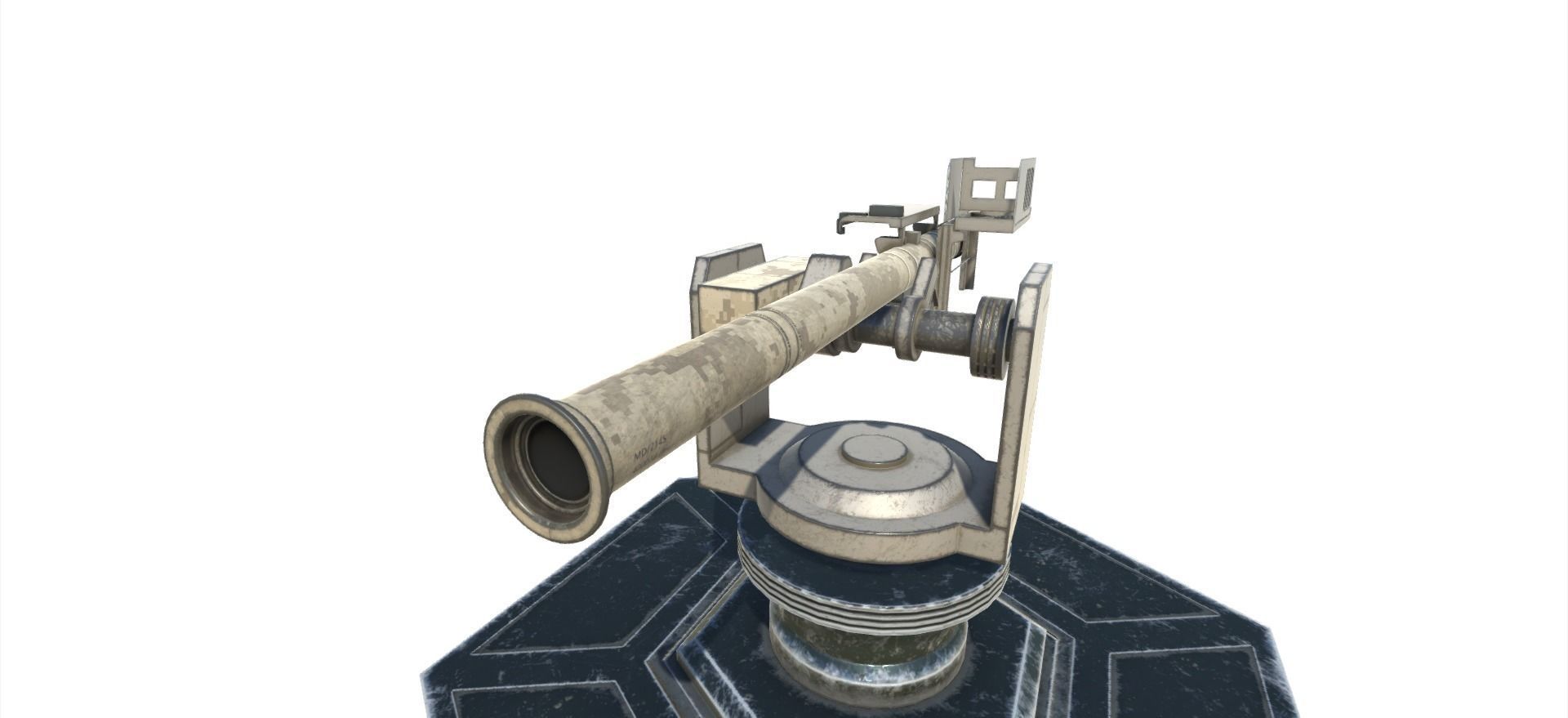 3D model Modern Unmanned Turrets V3 VR / AR / low-poly | CGTrader