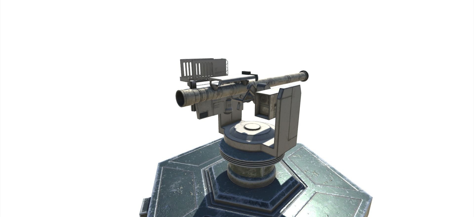 3D model Modern Unmanned Turrets V3 VR / AR / low-poly | CGTrader